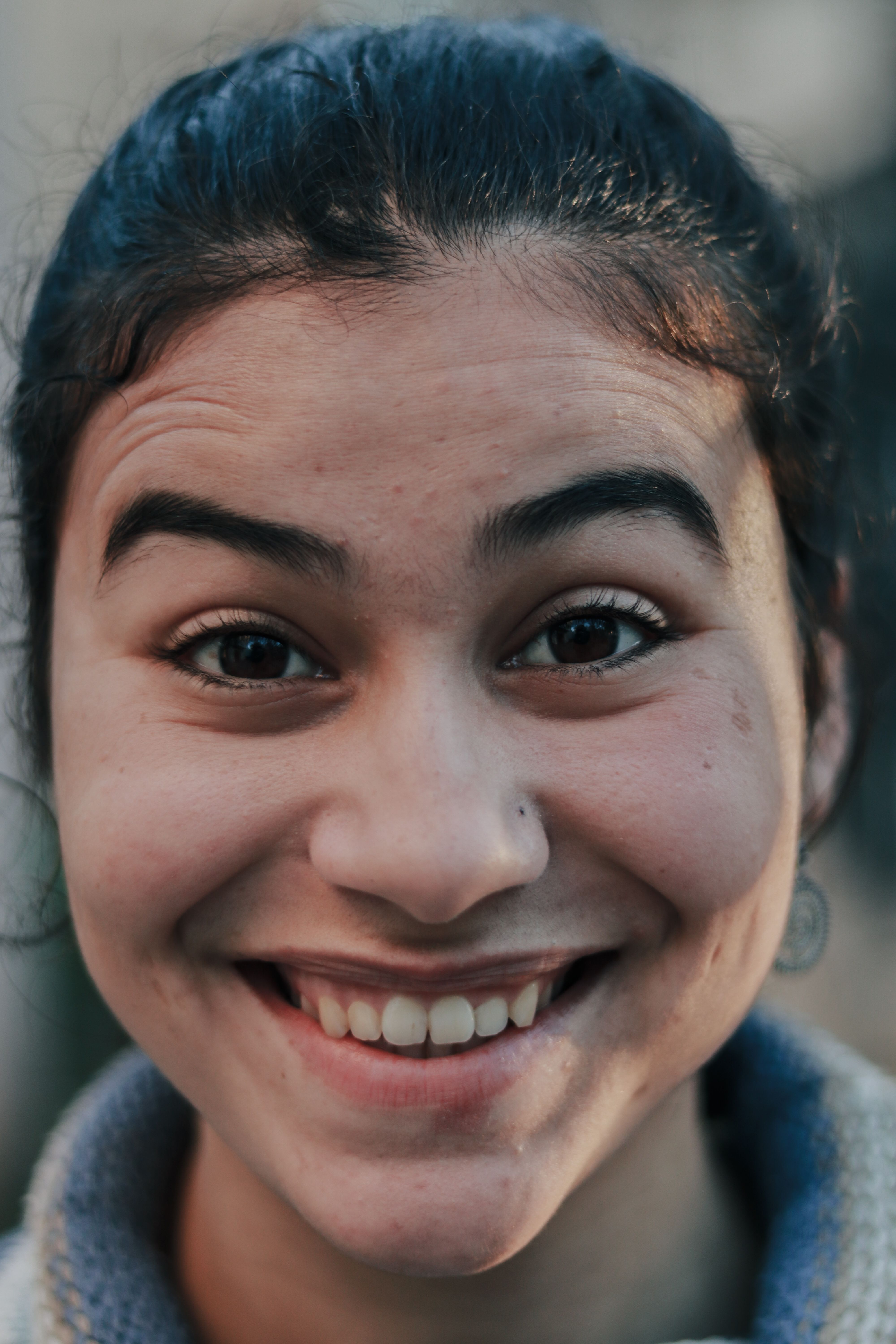 Close-Up Photo of Woman Smiling · Free Stock Photo