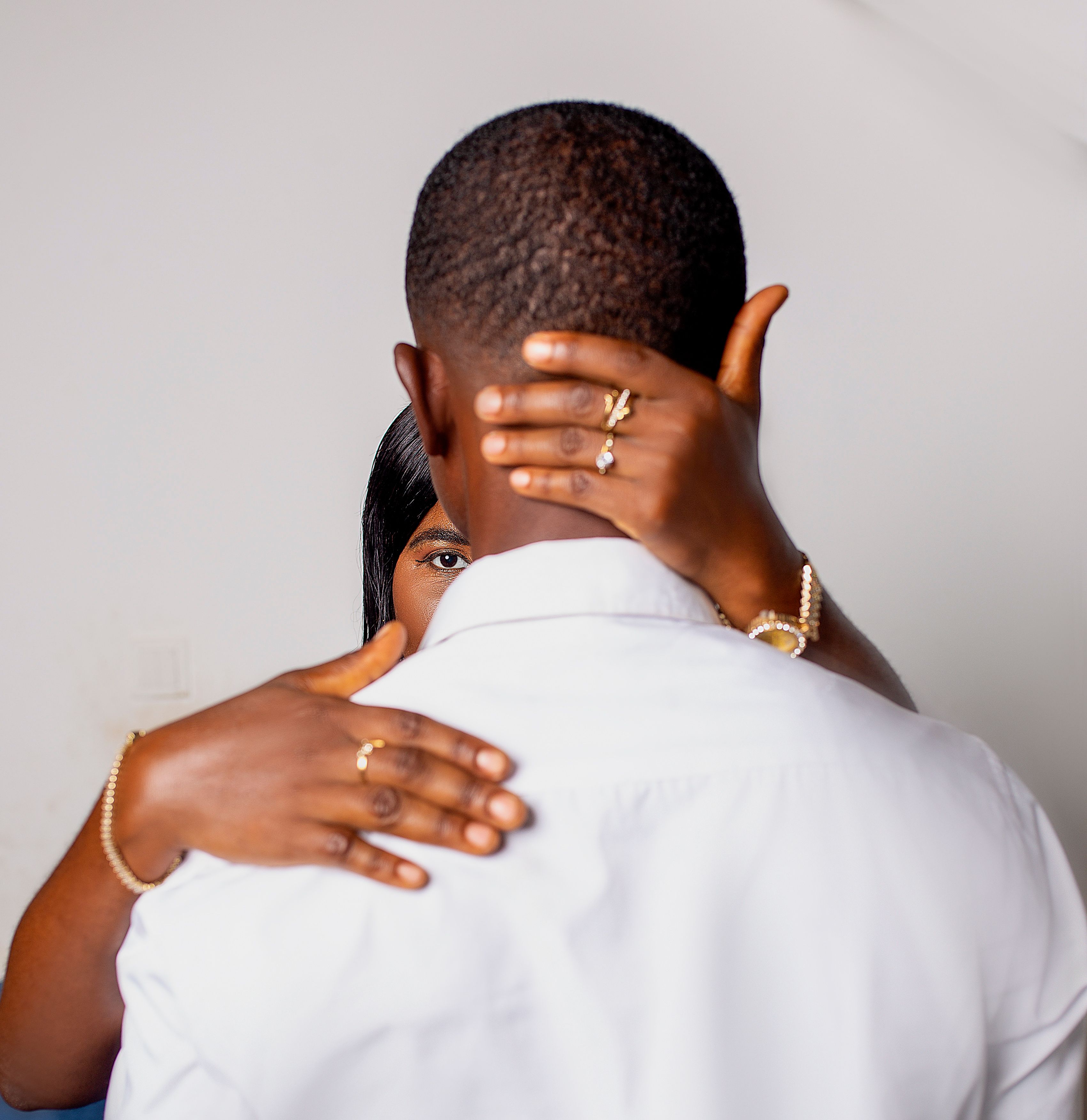 Intimate Embrace of a Caring Couple · Free Stock Photo