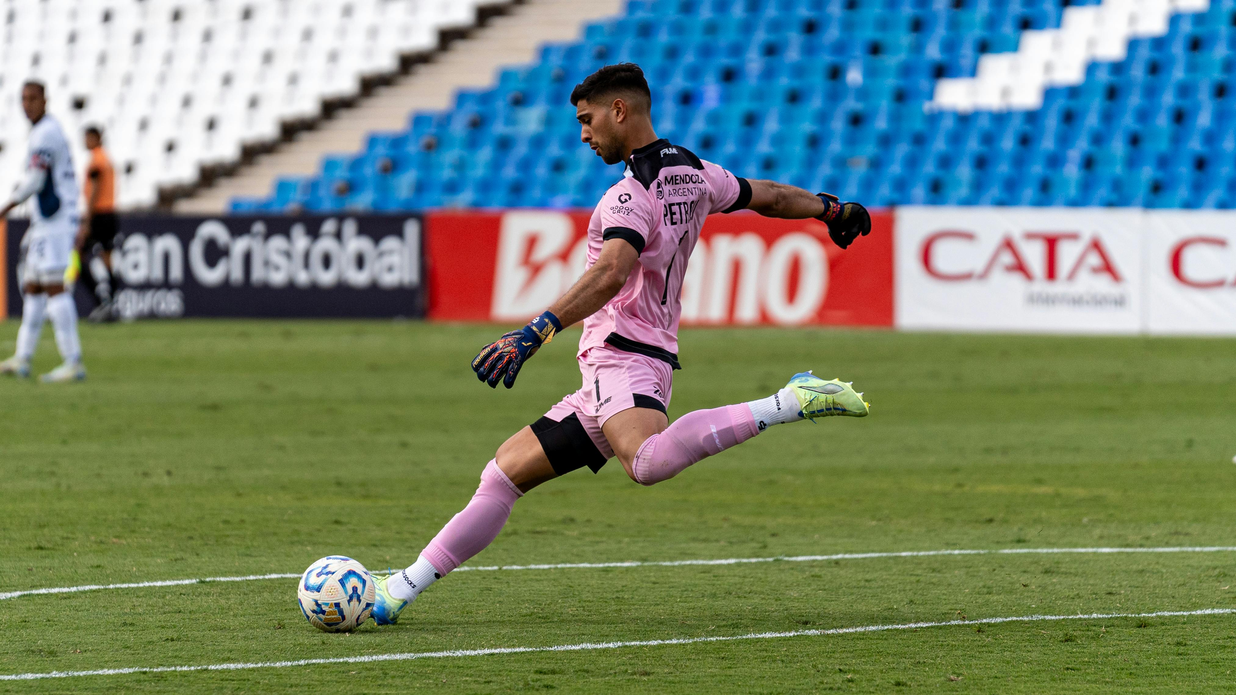 Soccer Goalkeeper Kicking Ball During Match · Free Stock Photo