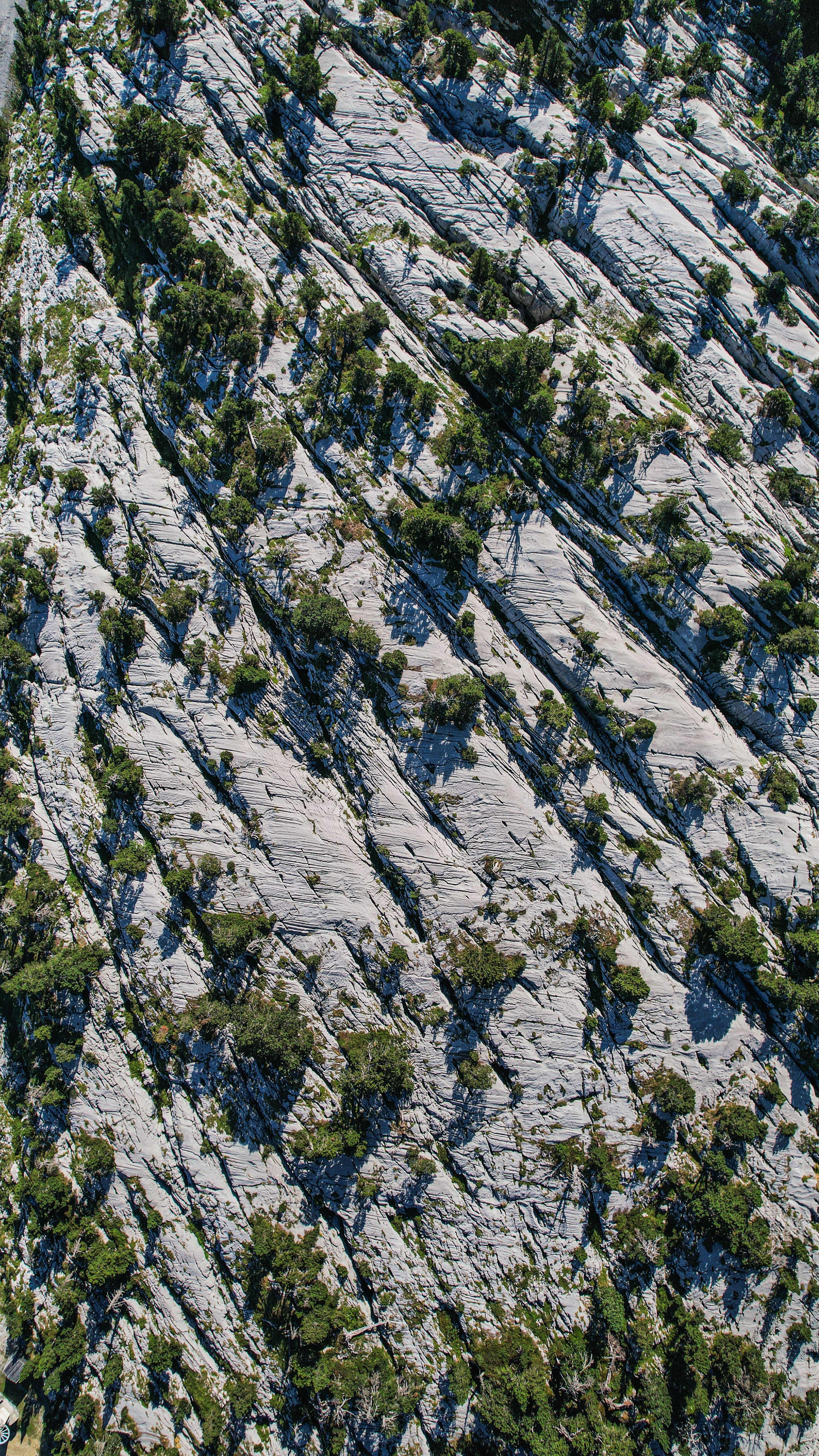 Aerial View of Rugged Limestone Terrain in France · Free Stock Photo