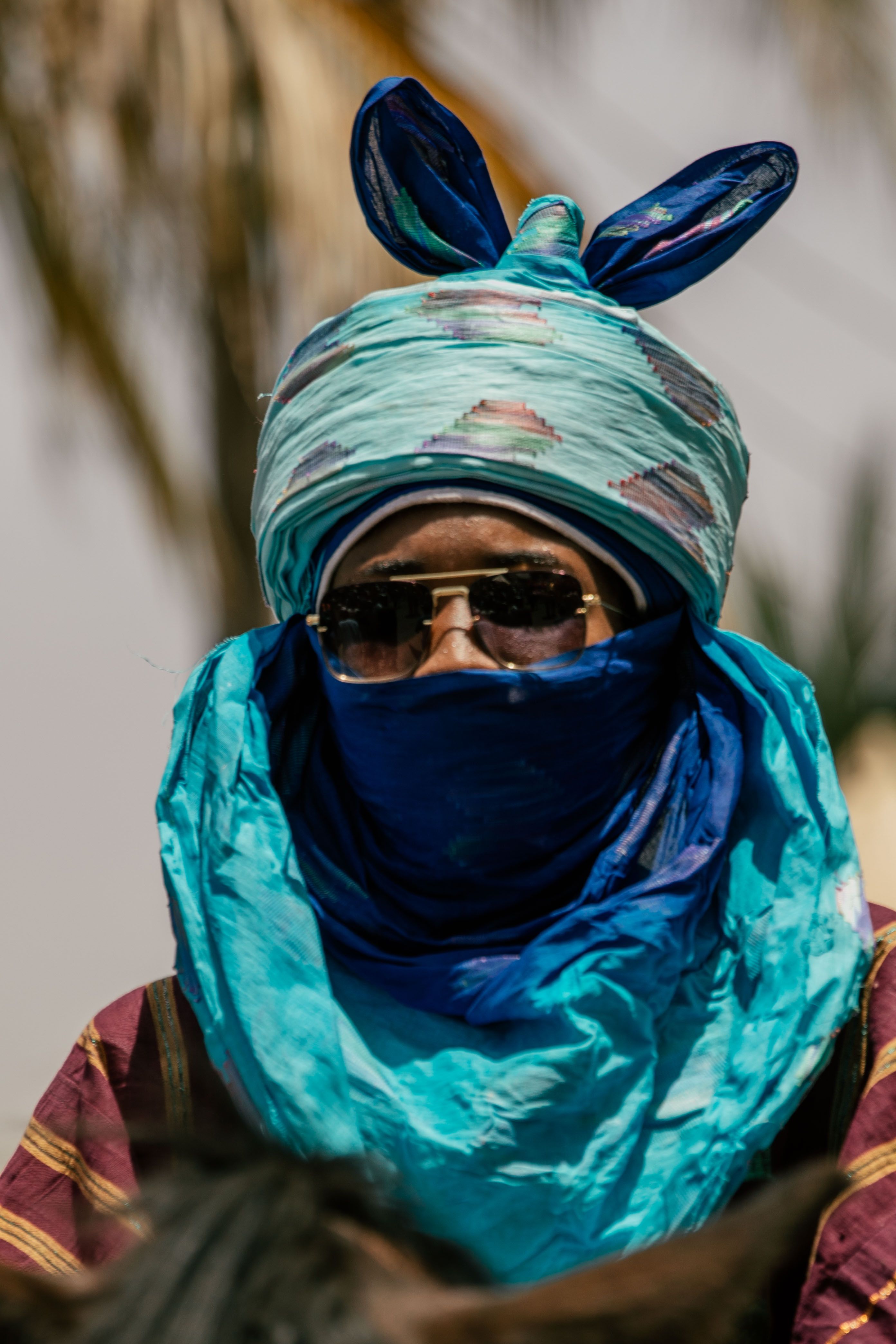 Traditional Tuareg Attire and Culture in Desert · Free Stock Photo
