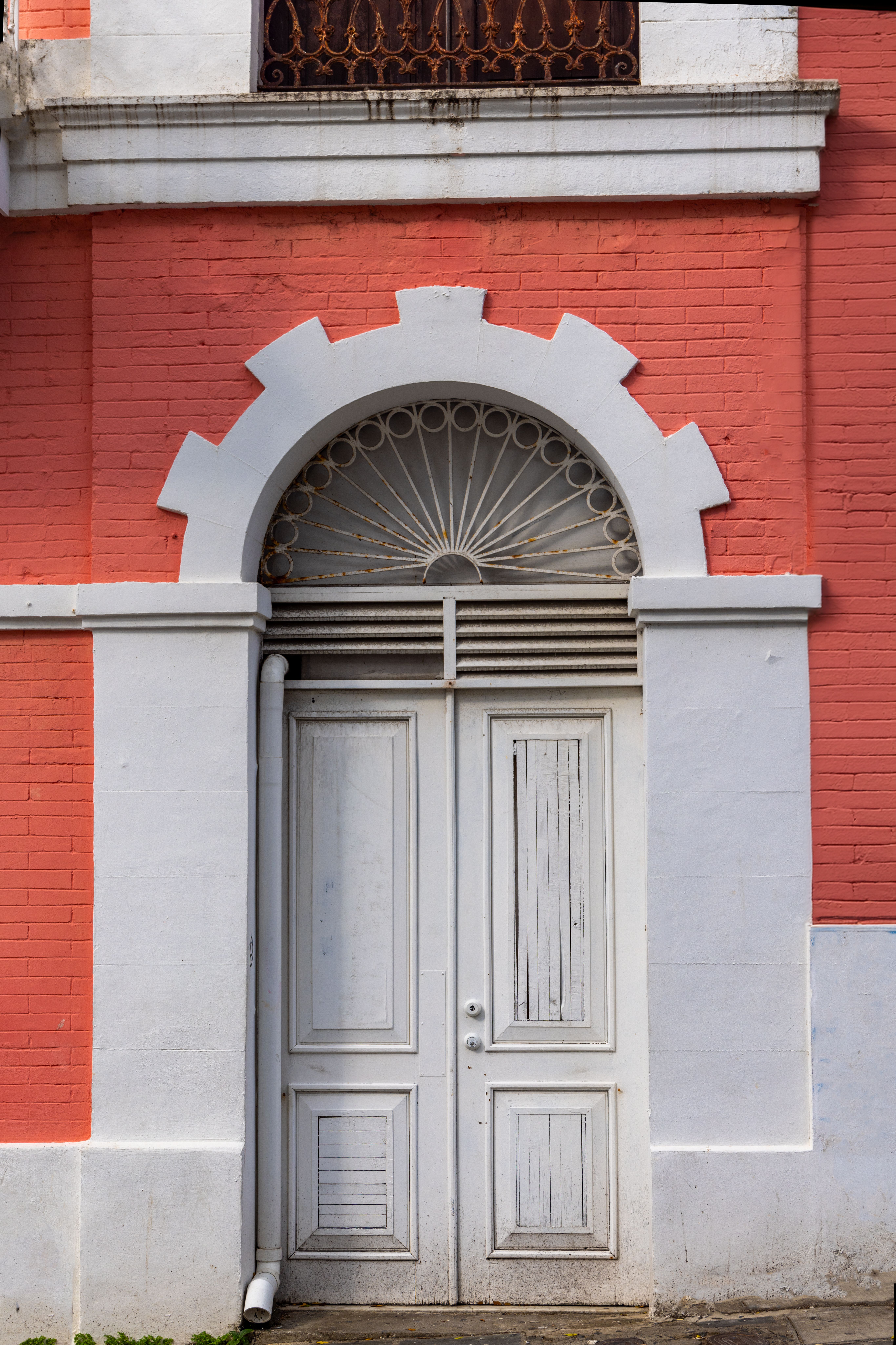Colonial Style Arched Door in Puerto Rico · Free Stock Photo