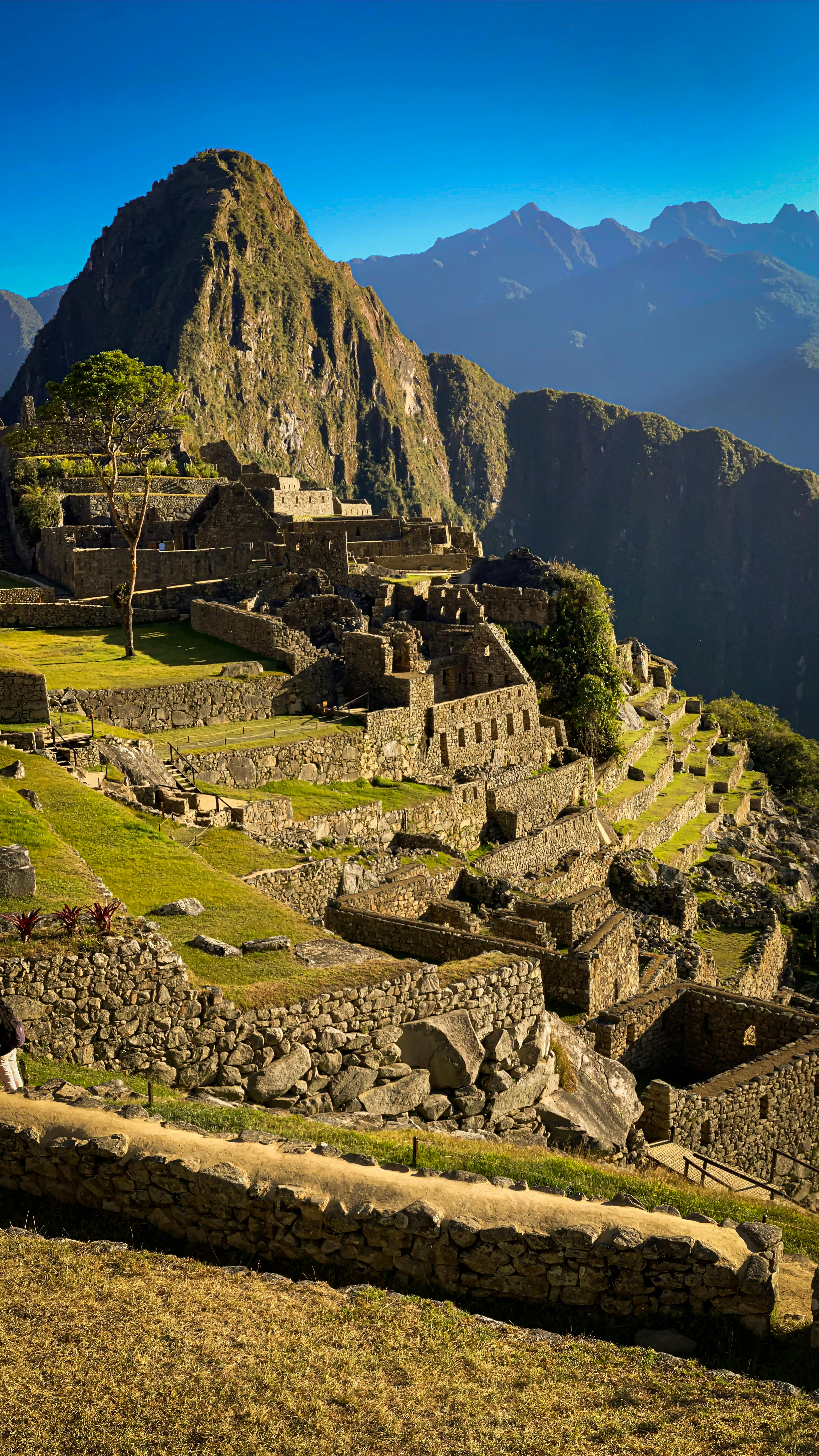 Aerial Photography of Machu Picchu in Peru · Free Stock Photo