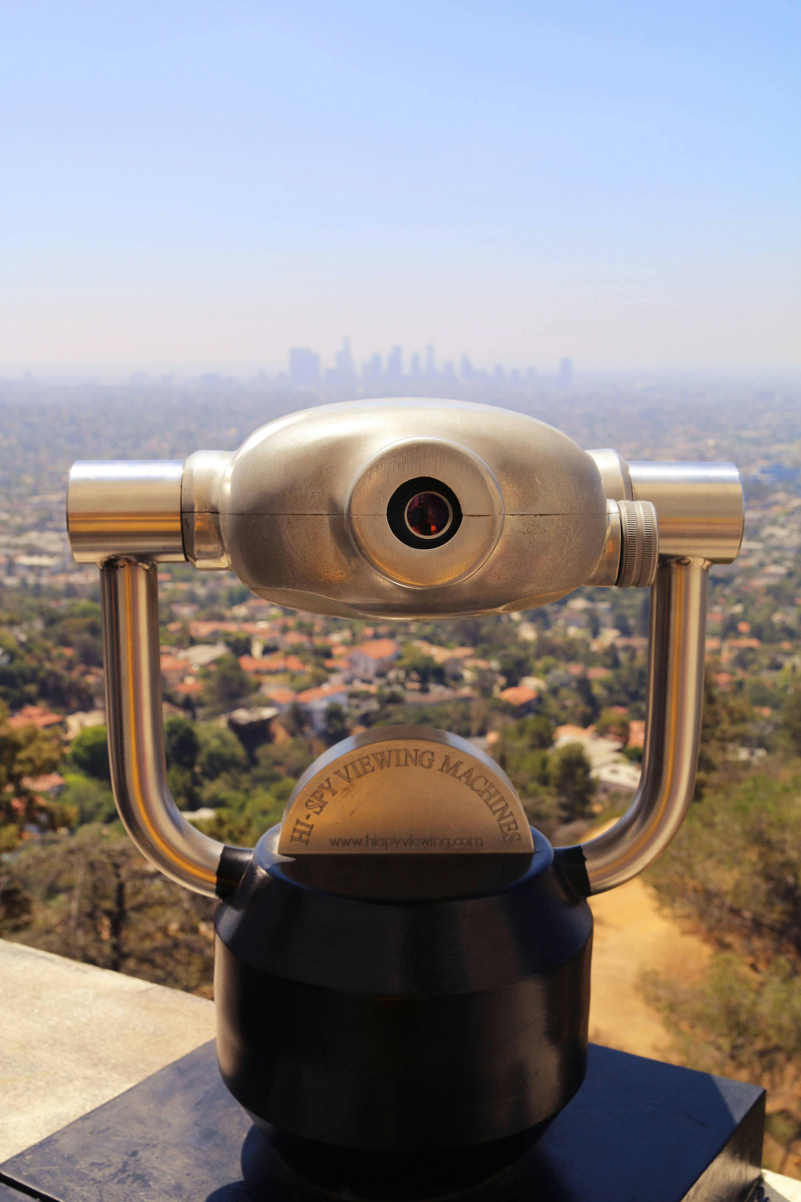 Griffith Observatory Viewing Machine in Los Angeles · Free Stock Photo