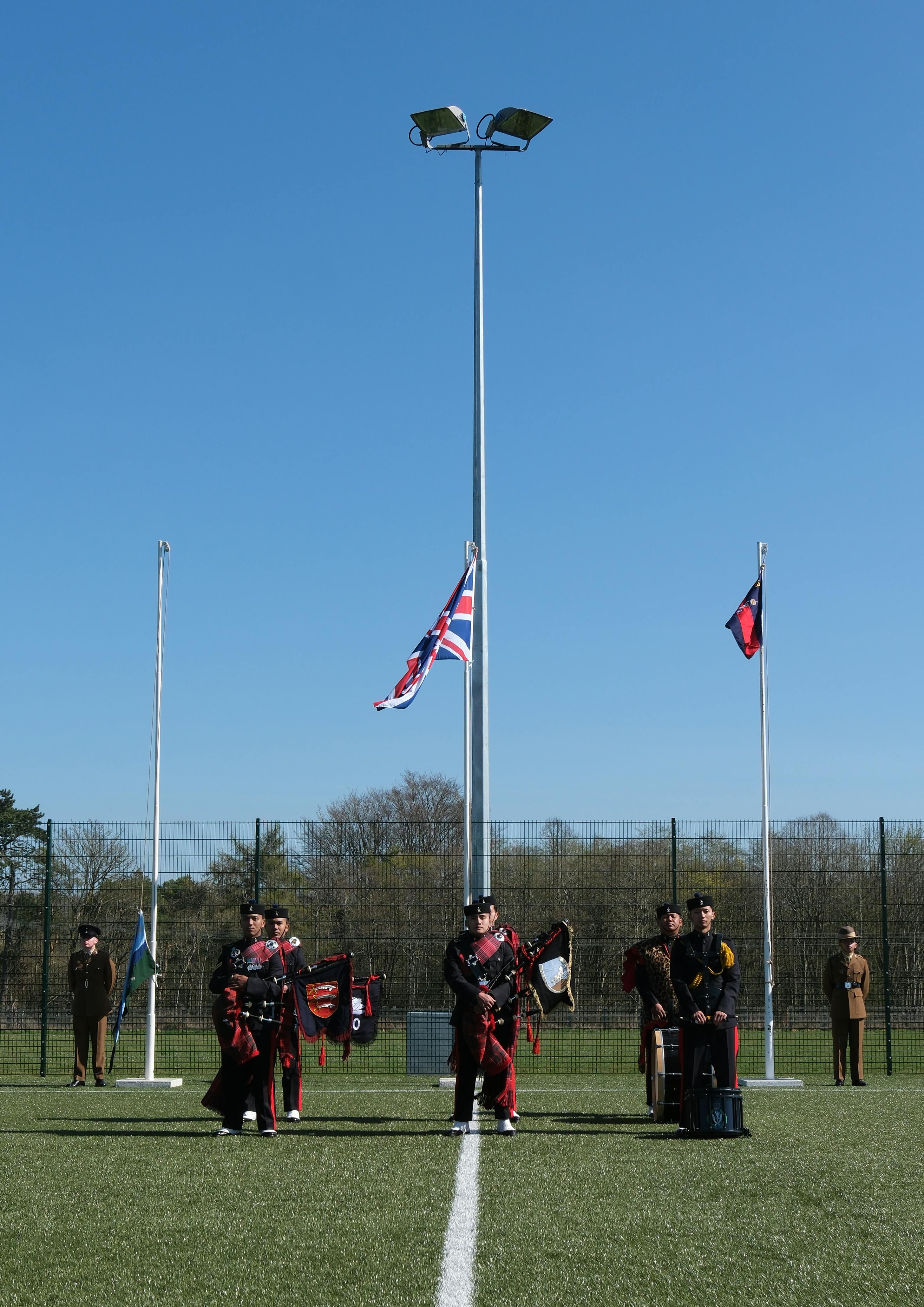 Gurkha Soldiers Ceremonial Parade at Perham Down · Free Stock Photo