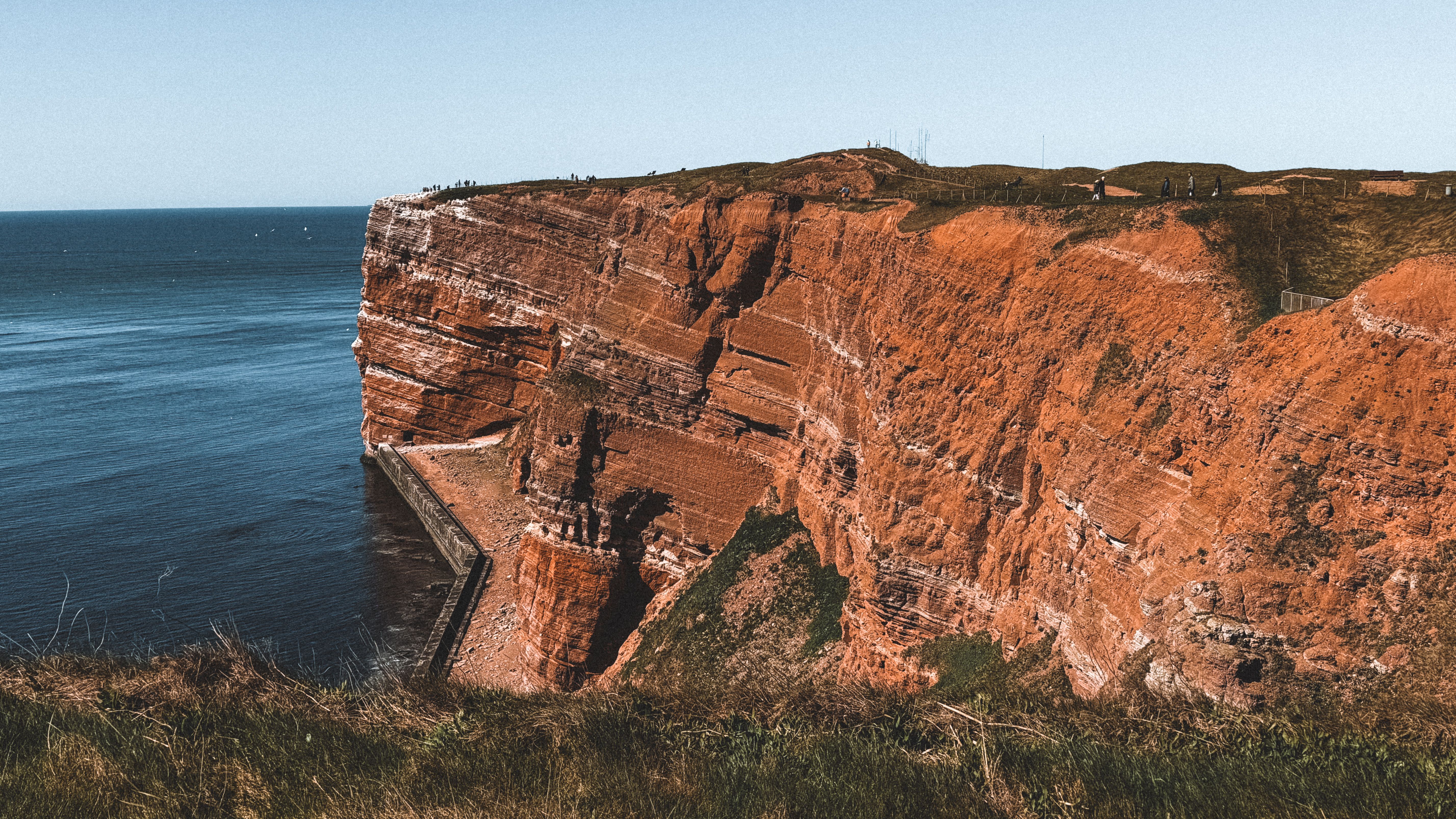 Stunning Red Cliffs of Heligoland, Germany · Free Stock Photo