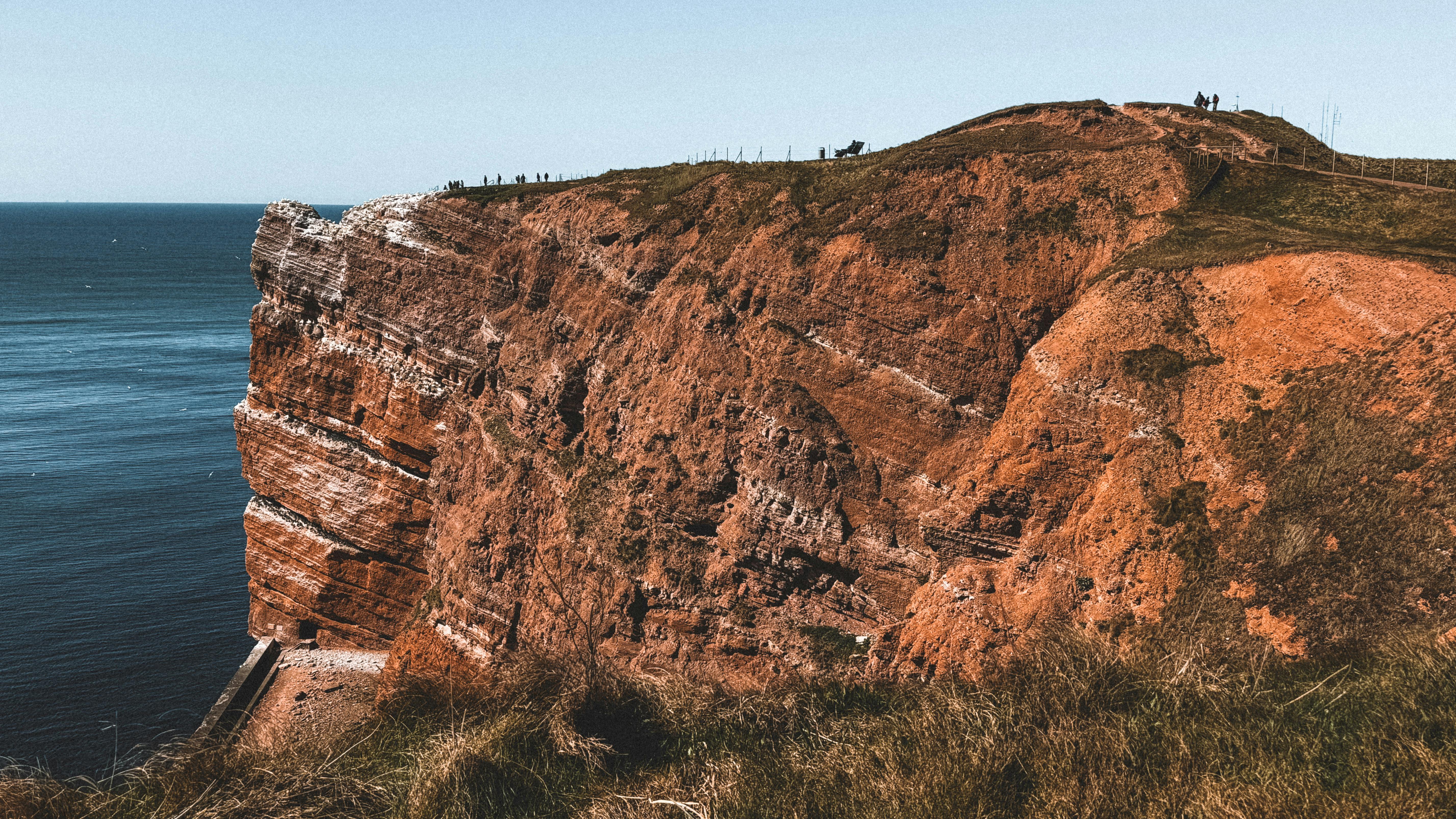 Stunning Red Cliffs of Helgoland, Germany · Free Stock Photo