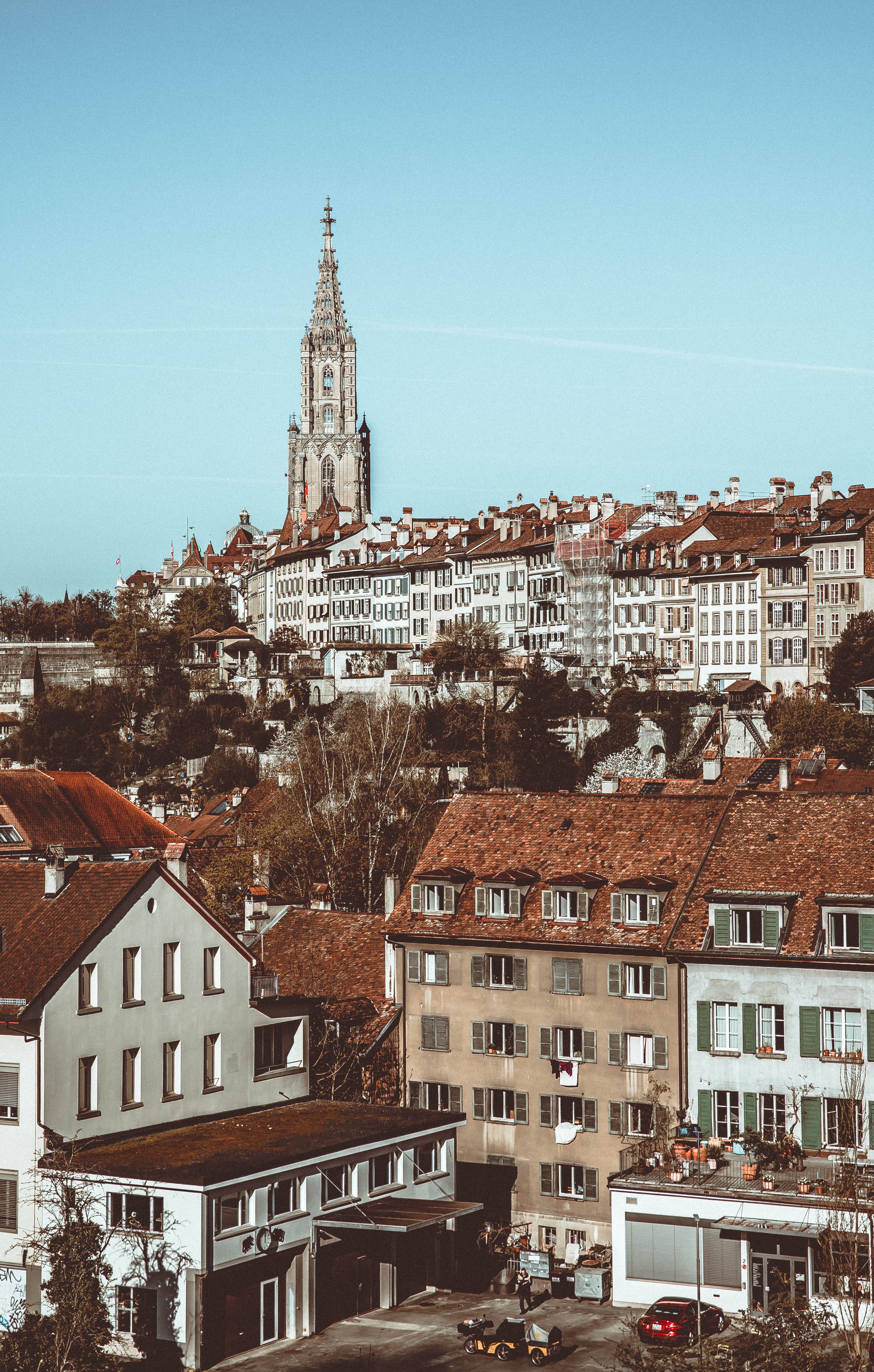 Charming View of Bern's Historic Architecture · Free Stock Photo