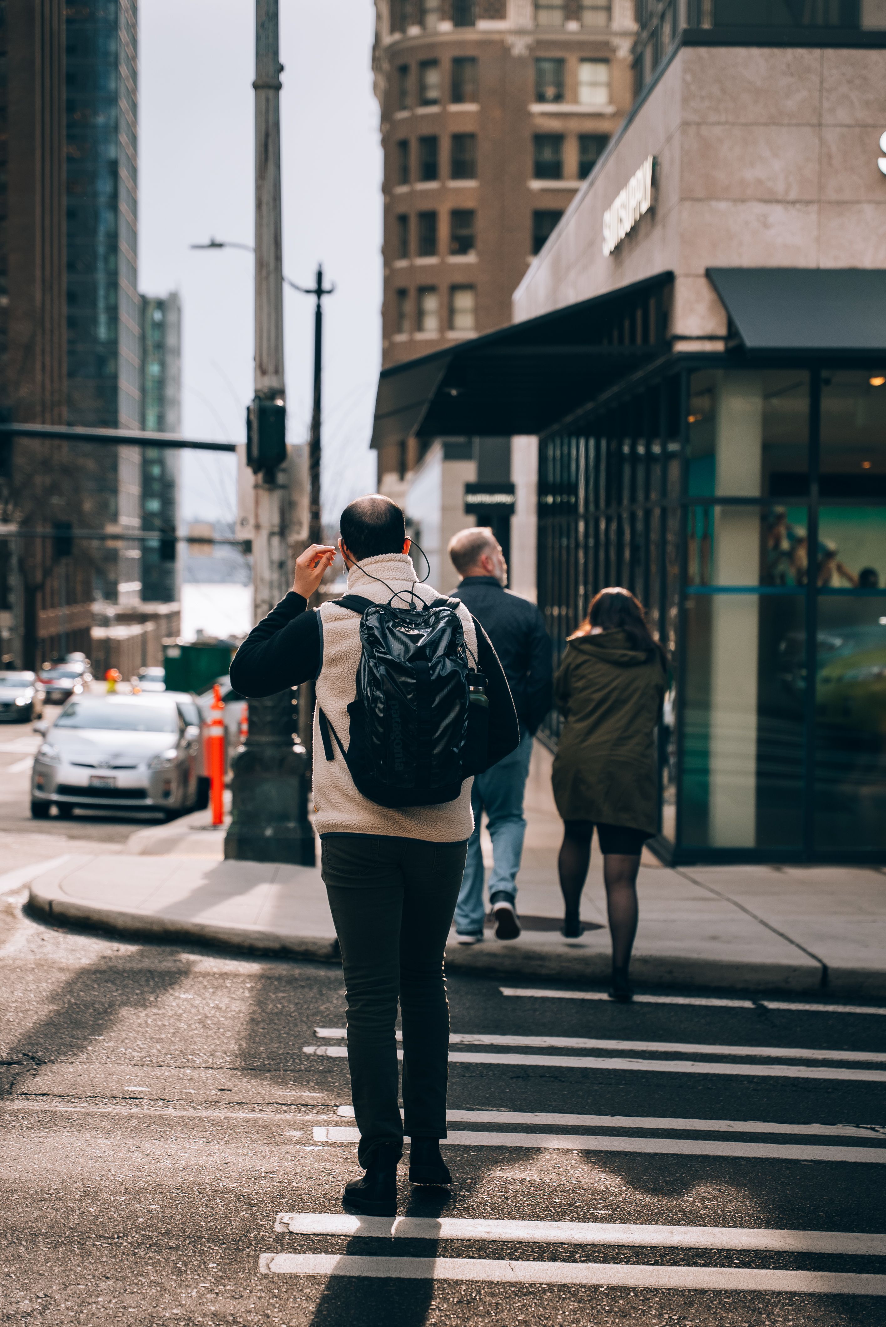 Urban Scene in Seattle City Street · Free Stock Photo