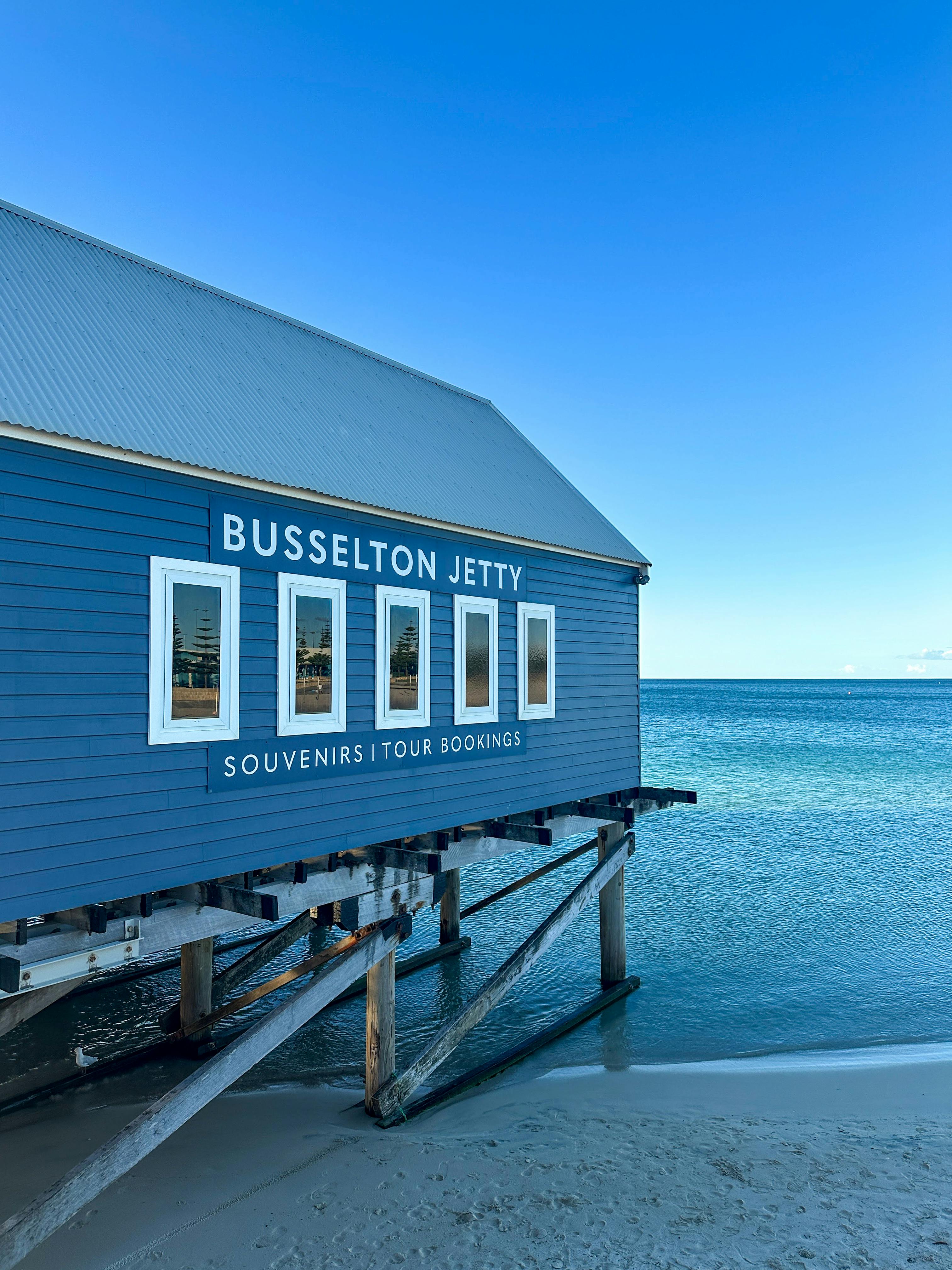 Busselton Jetty Building by the Ocean in WA · Free Stock Photo