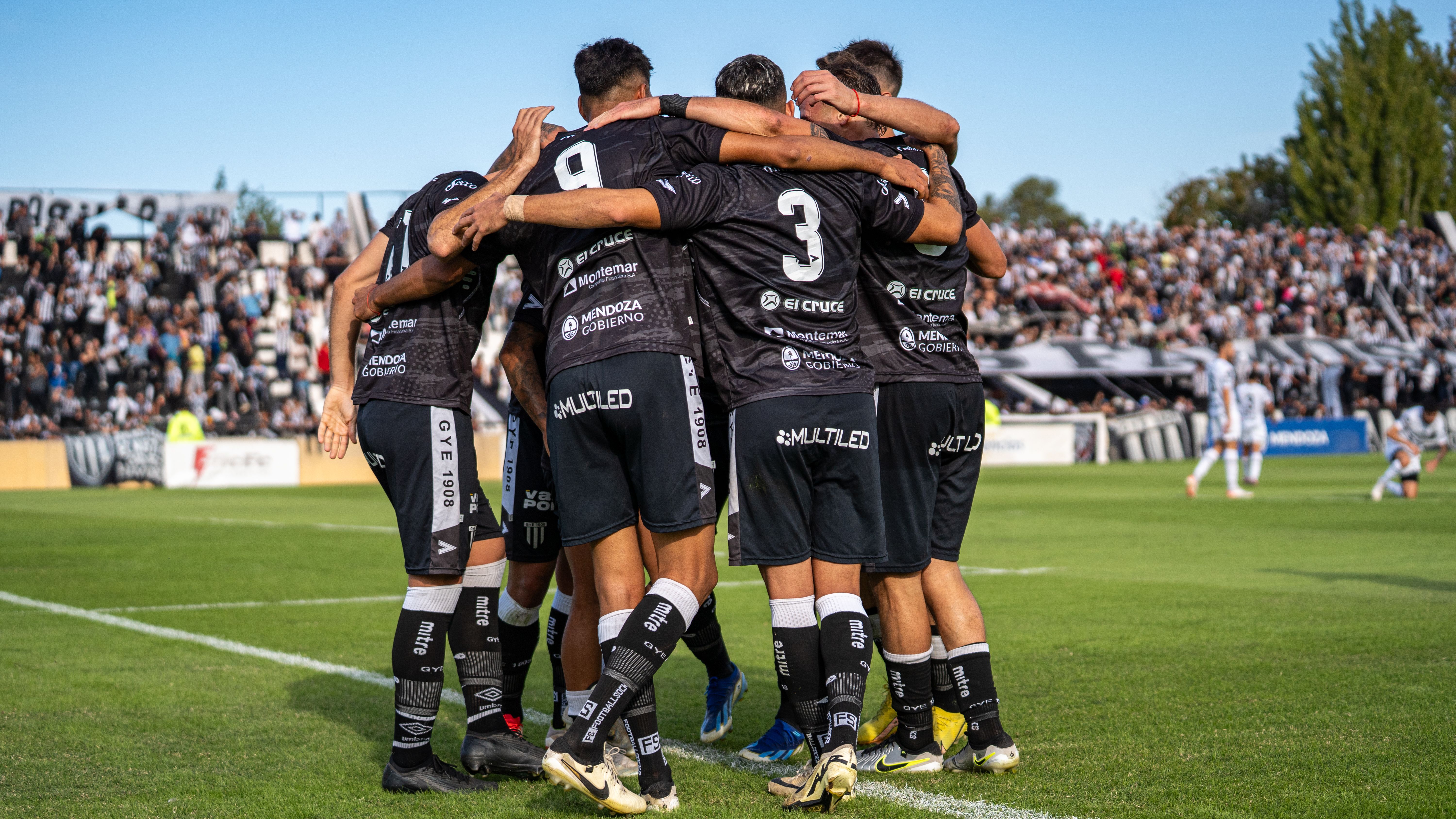 Soccer Team Celebration During Match · Free Stock Photo
