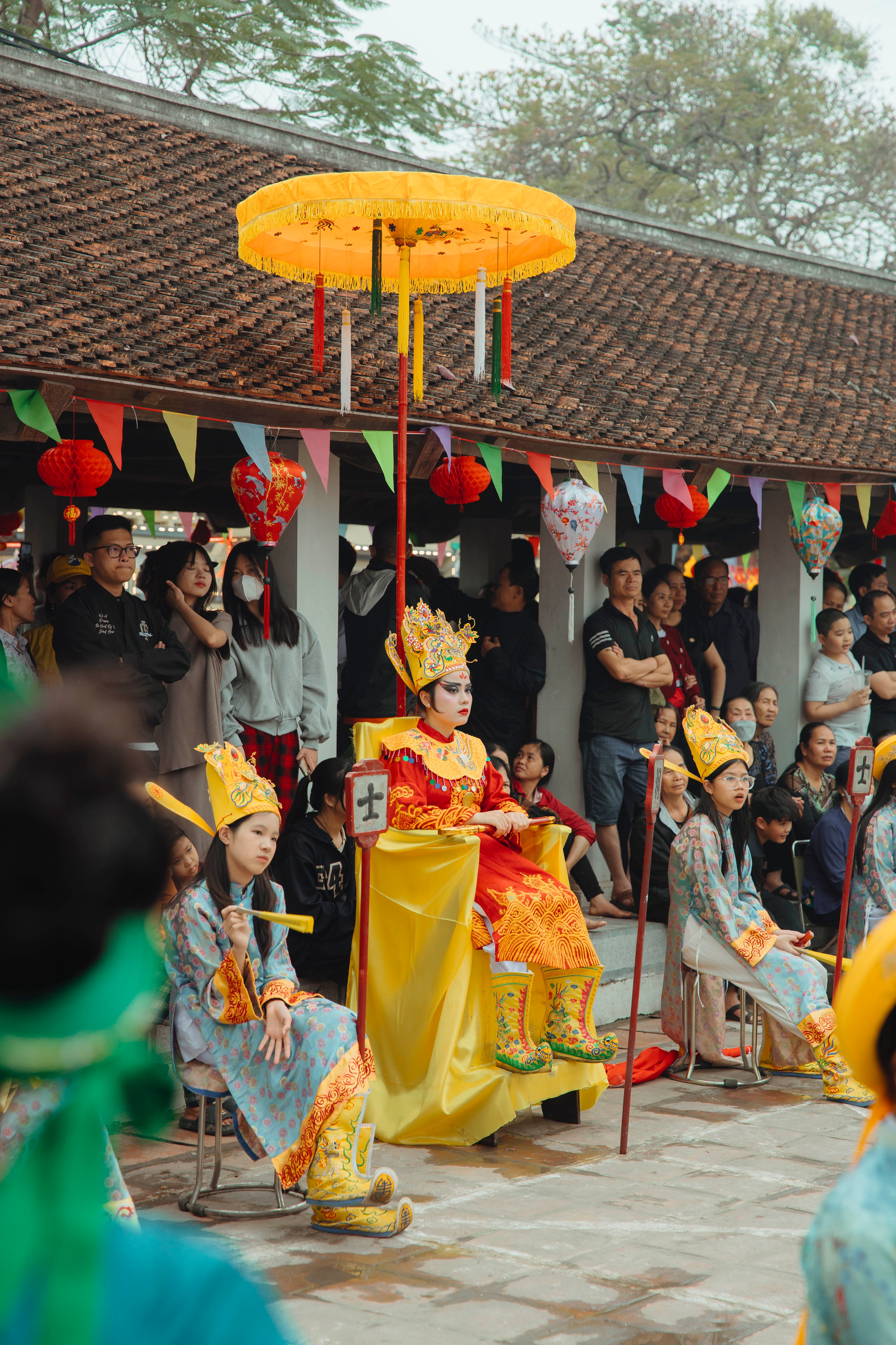 Traditional Vietnamese Festival Parade Celebration · Free Stock Photo