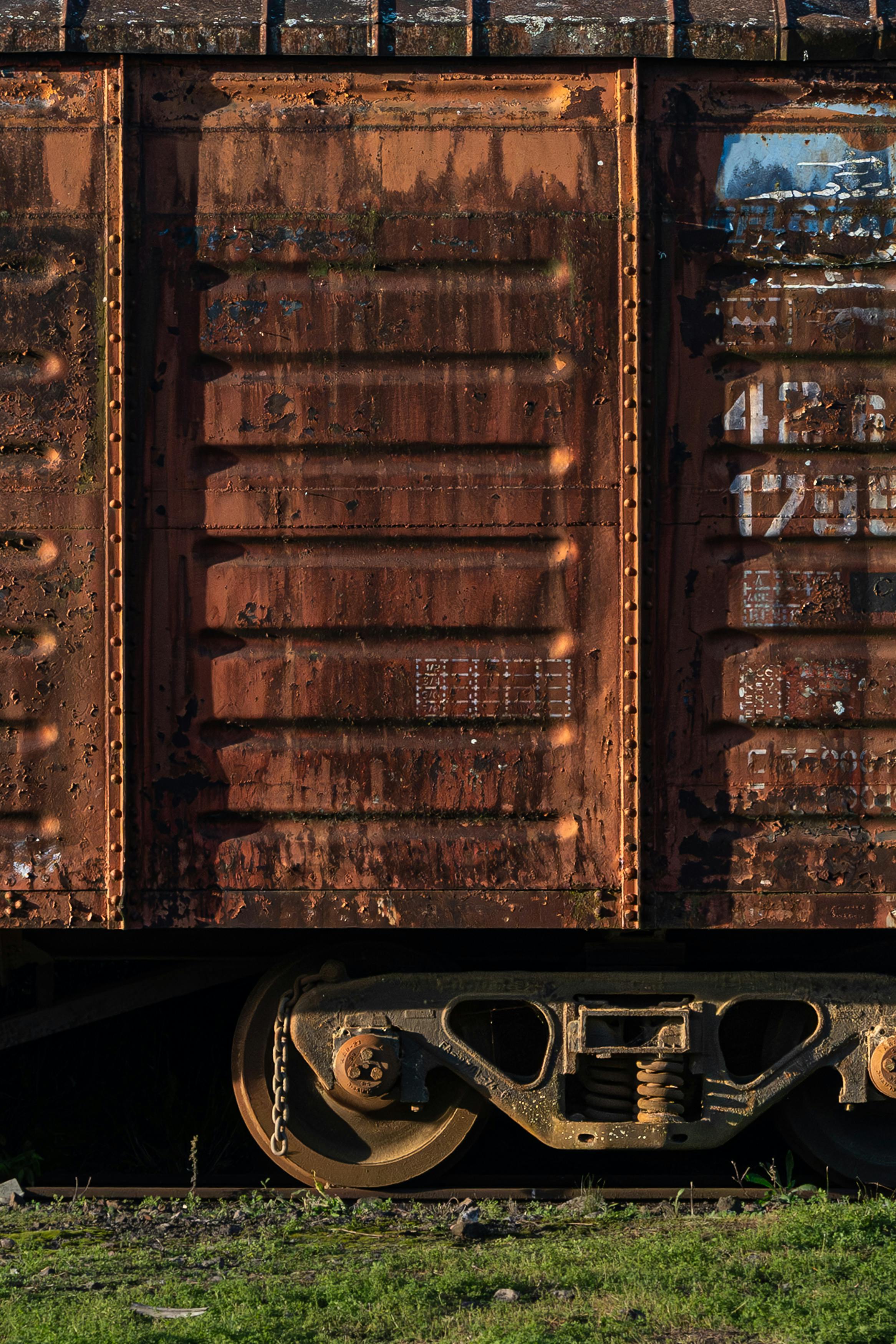 Rusty Train Car Detail in Villa Lía, Argentina · Free Stock Photo