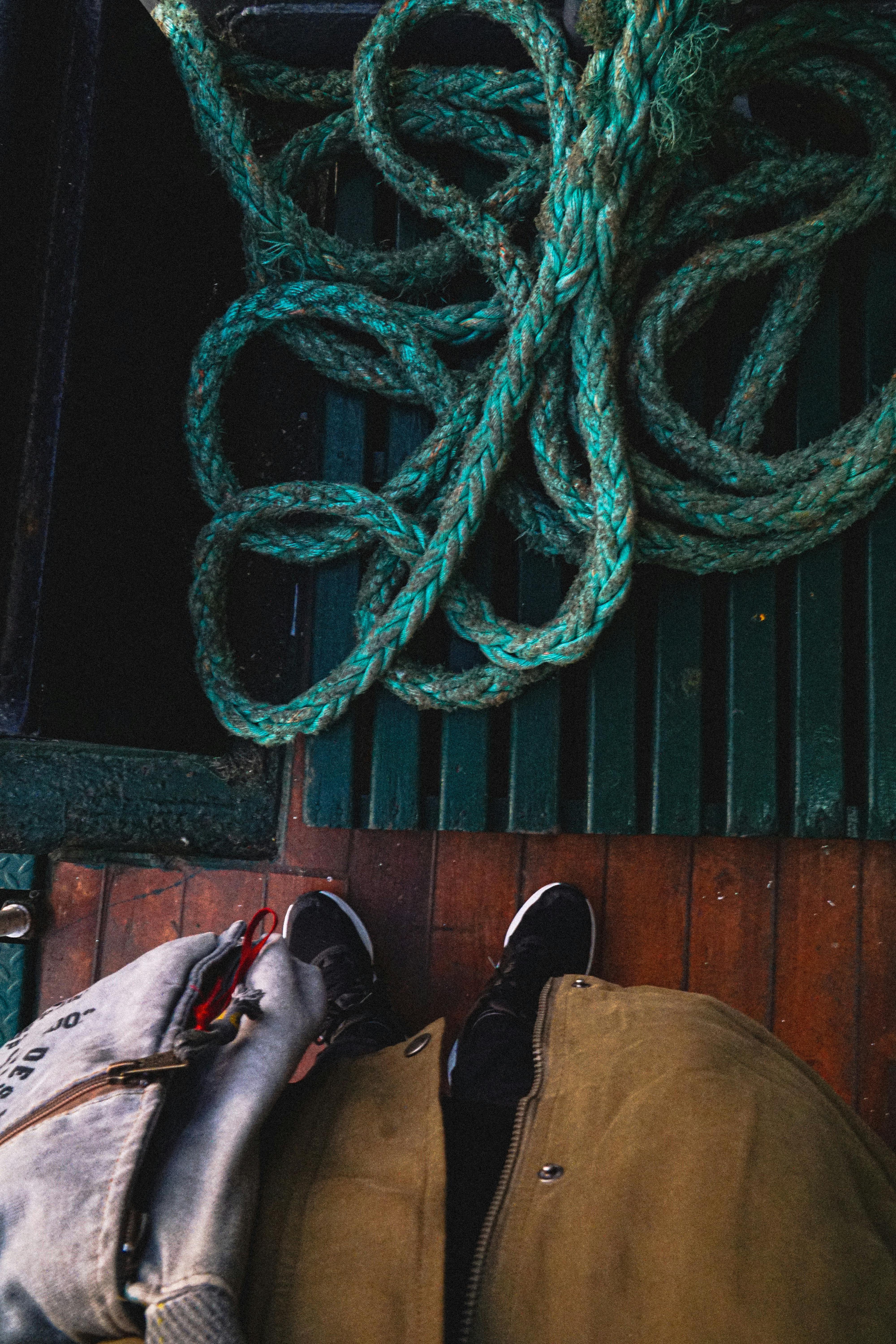 Wooden Barrel And Ropes · Free Stock Photo