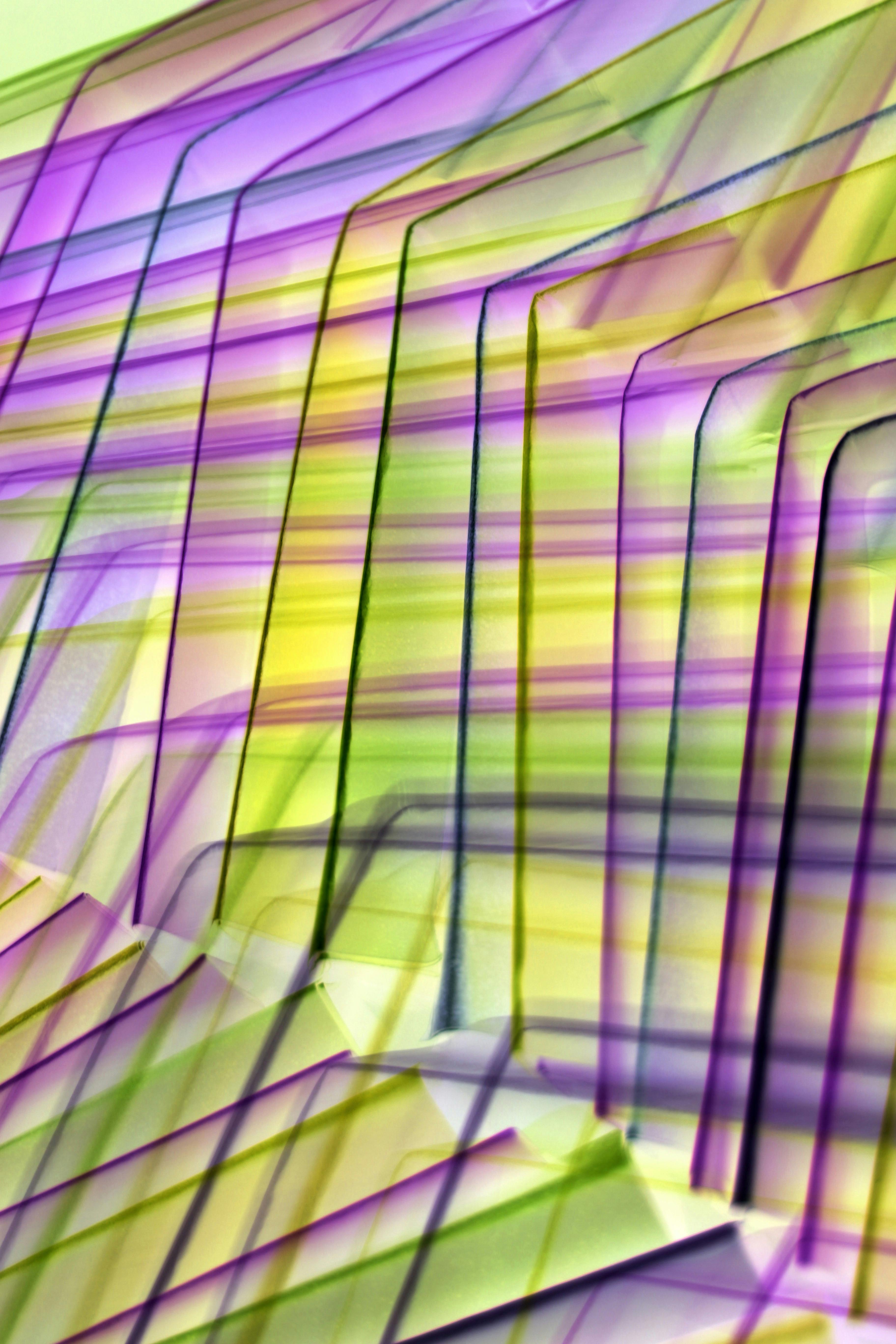 Abstract Colorful Glass Pattern Backlit Design · Free Stock Photo