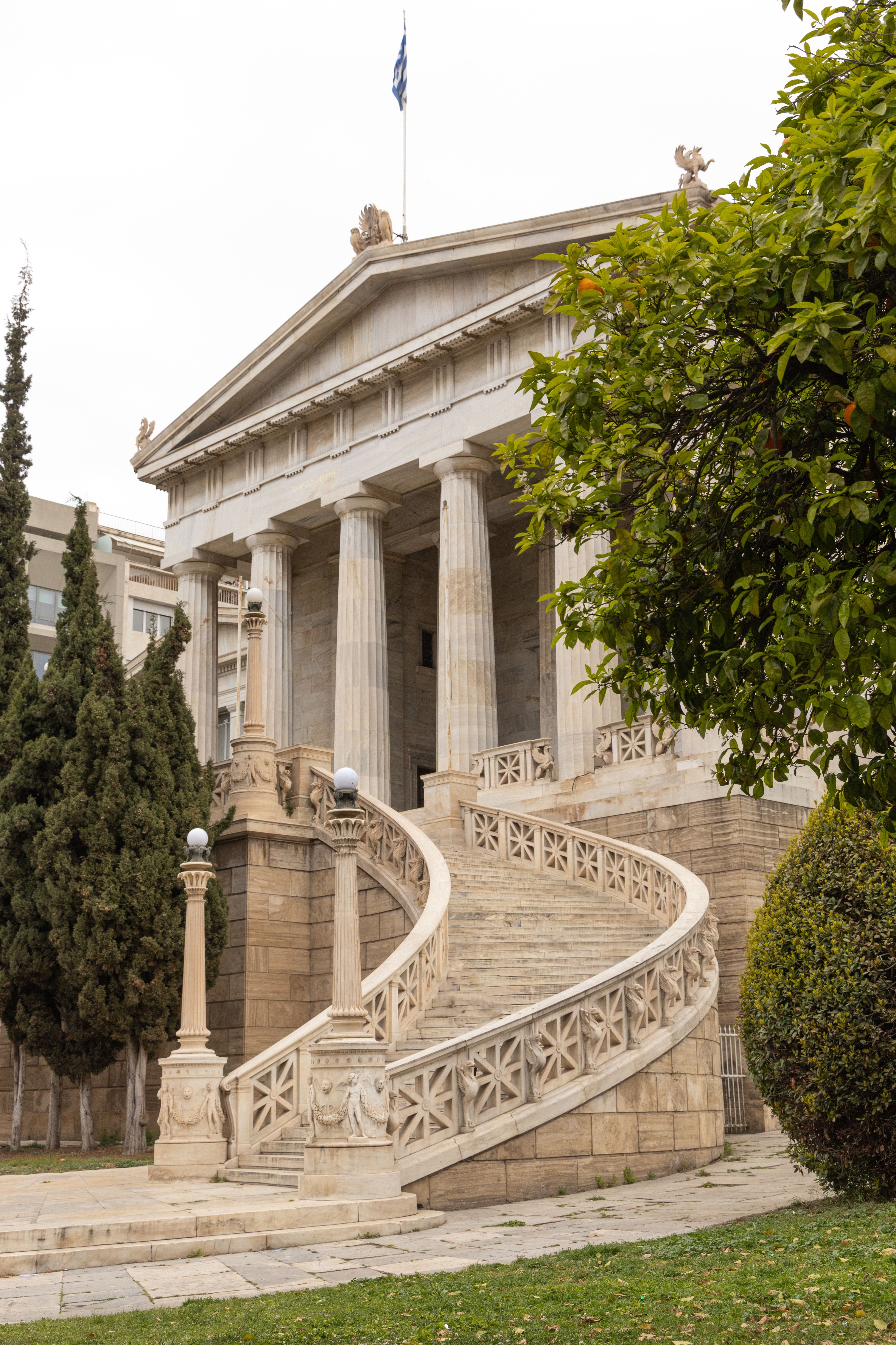 Elegant Neoclassical Architecture in Athens · Free Stock Photo