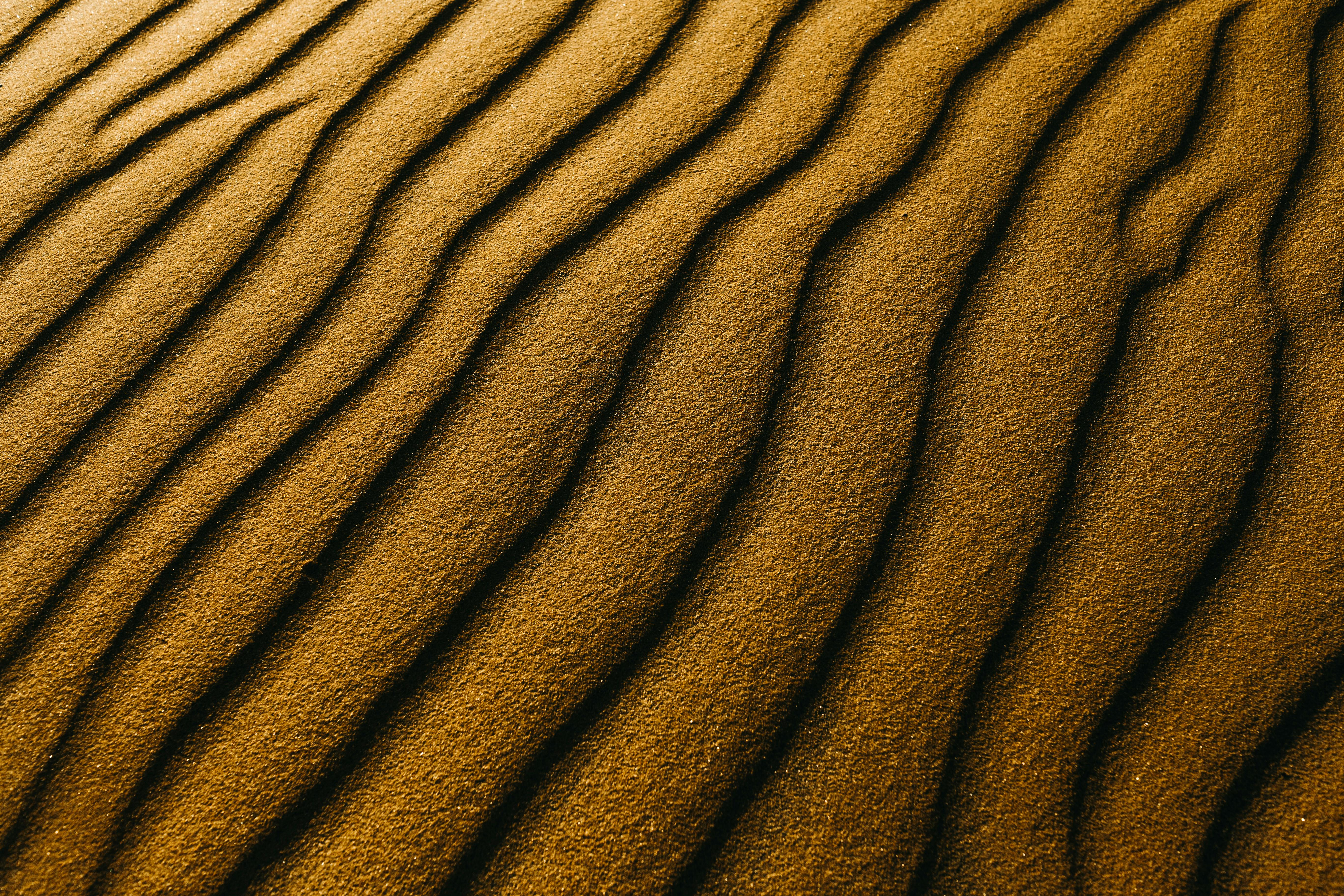 Wavy Sand · Free Stock Photo