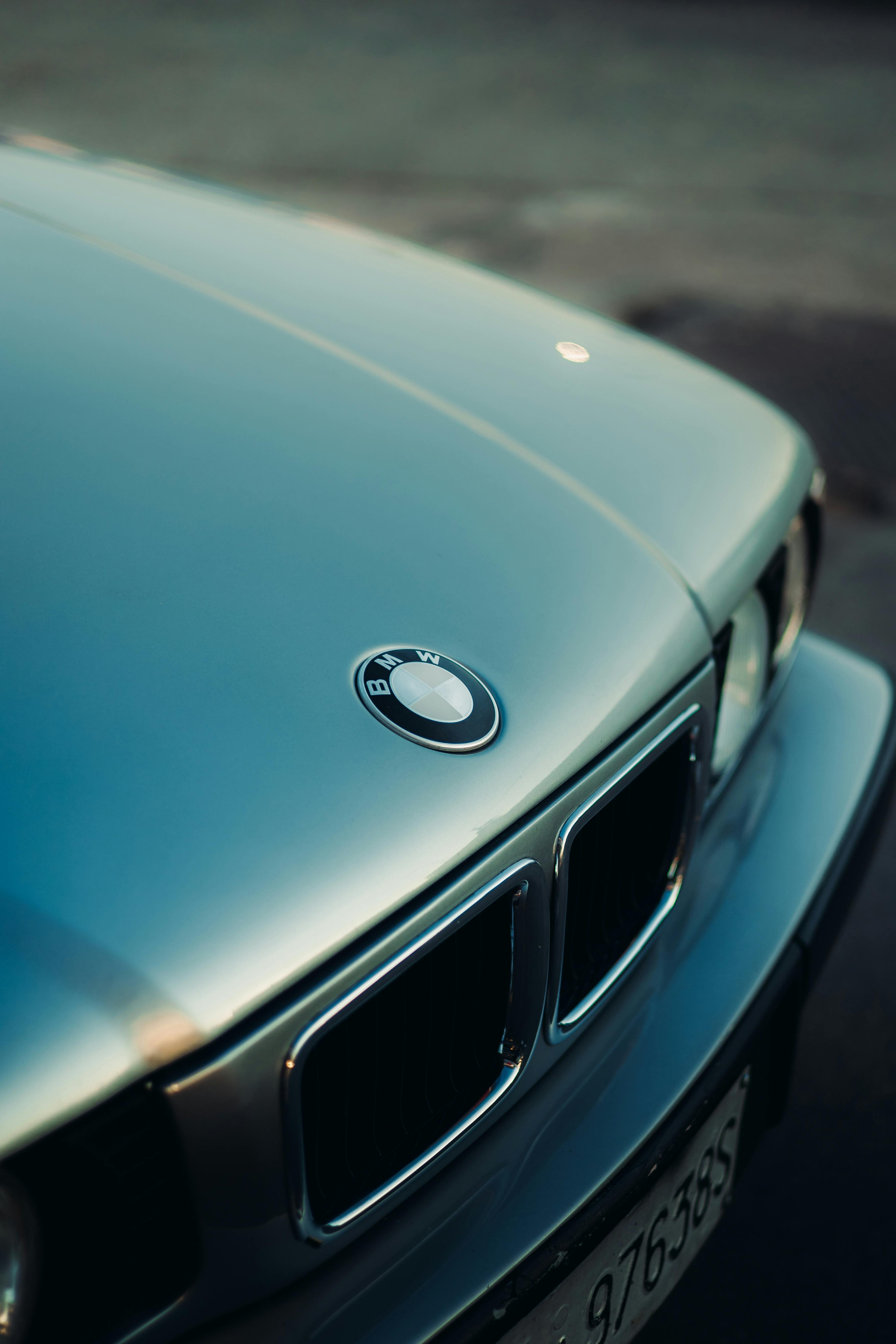 Grayscale Photography of BMW Car · Free Stock Photo