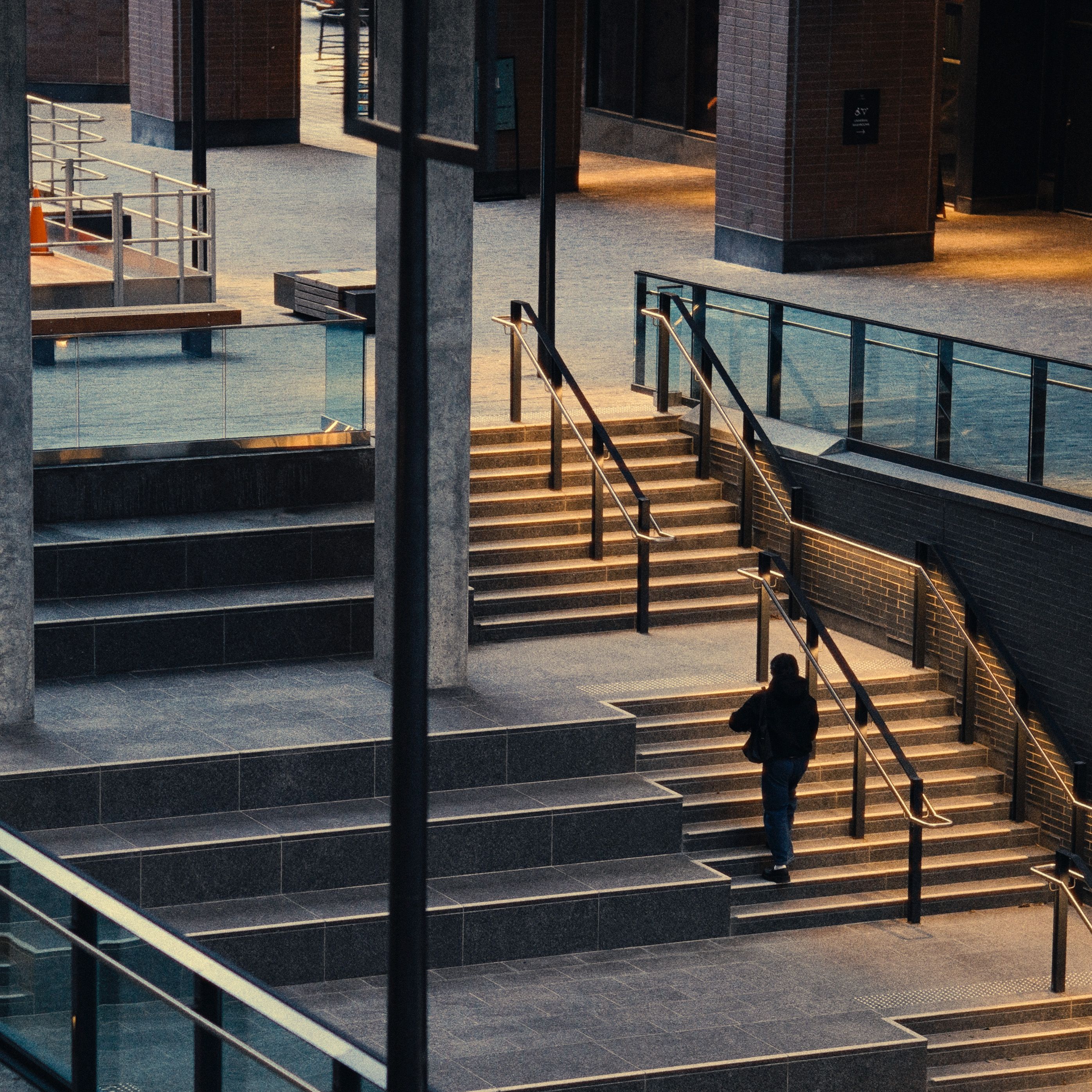 Modern Staircase in Urban Toronto Architecture · Free Stock Photo