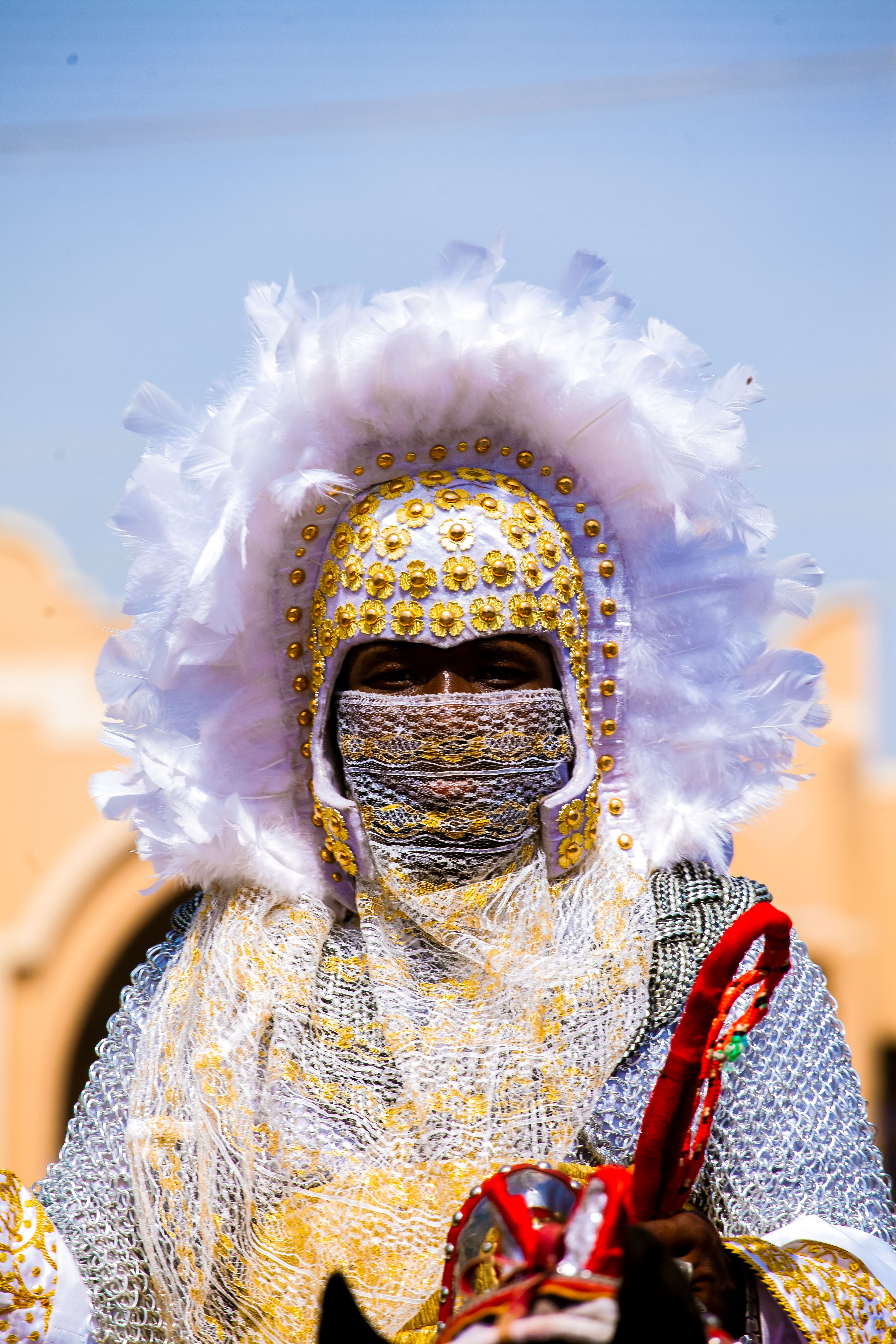 Traditional Moroccan Costume Portrait Outdoors · Free Stock Photo