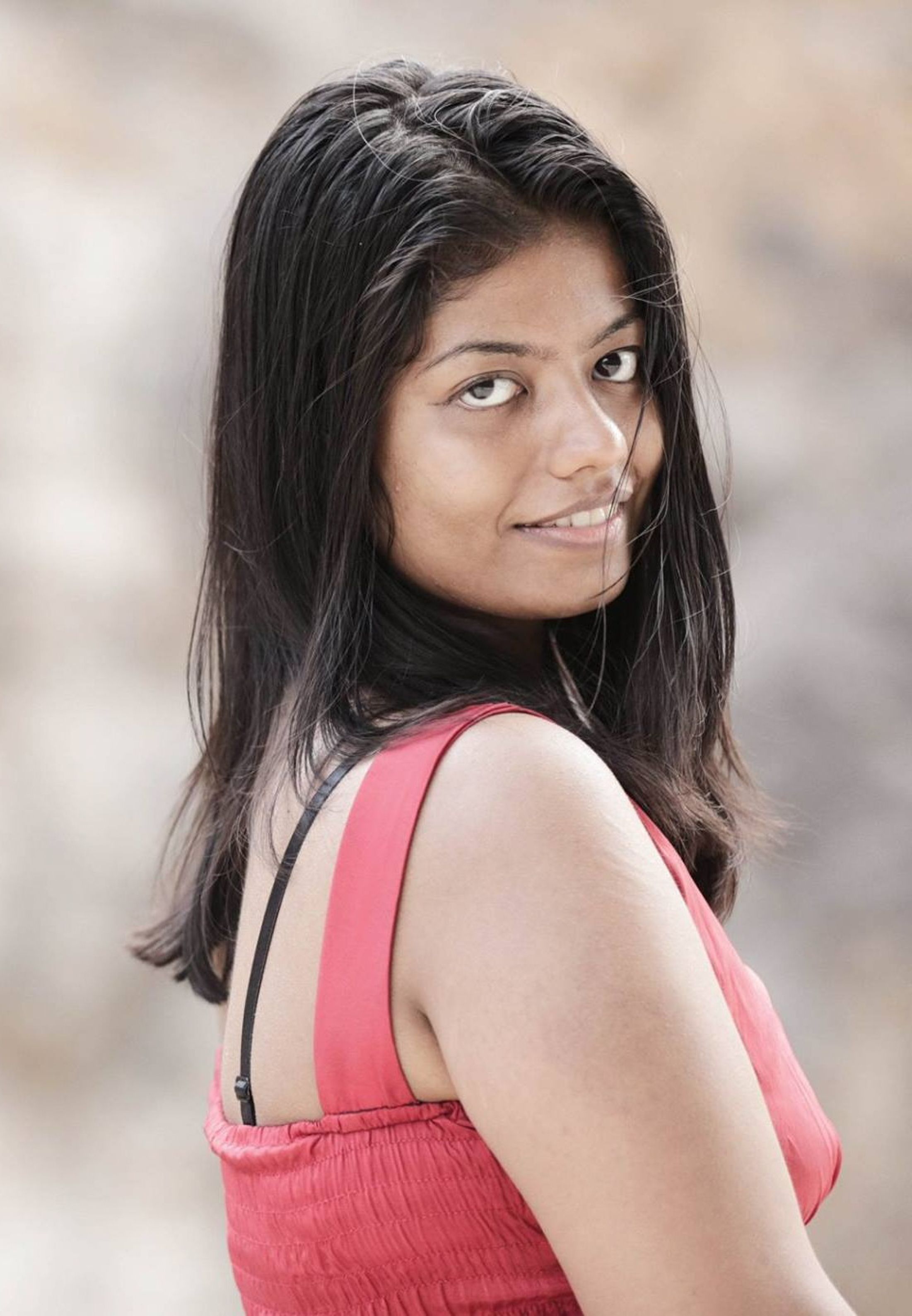 Portrait of a Young Woman in Mumbai · Free Stock Photo