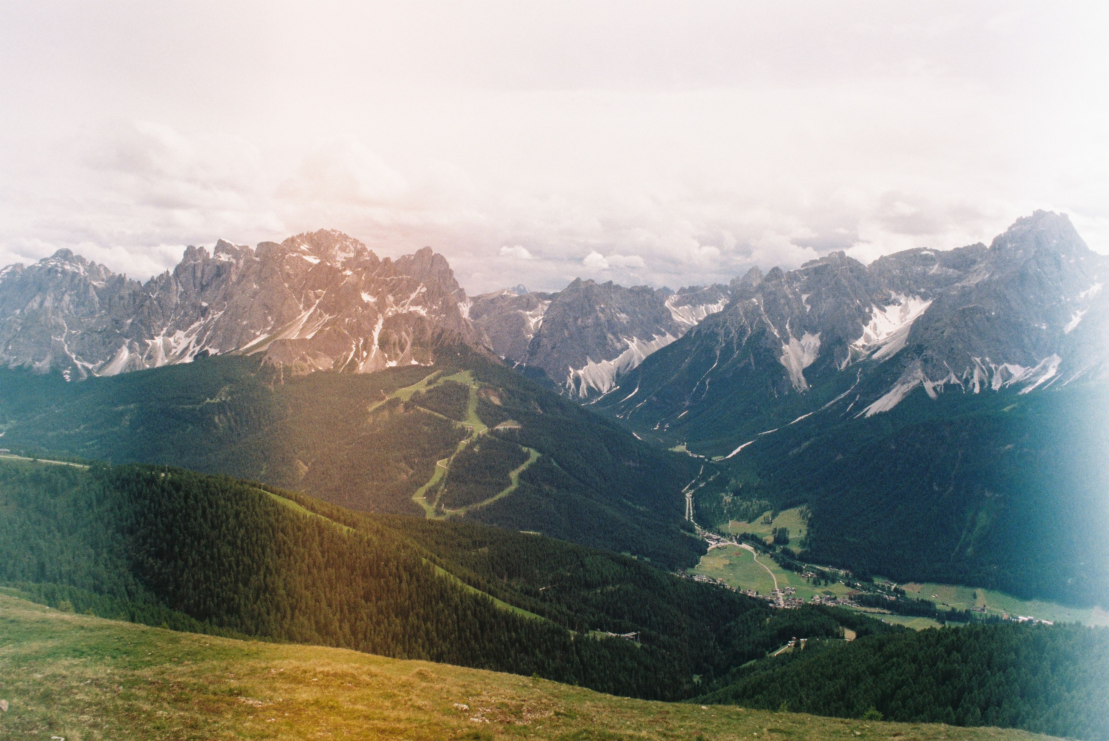 Spectacular Alpine Mountain Range Landscape · Free Stock Photo