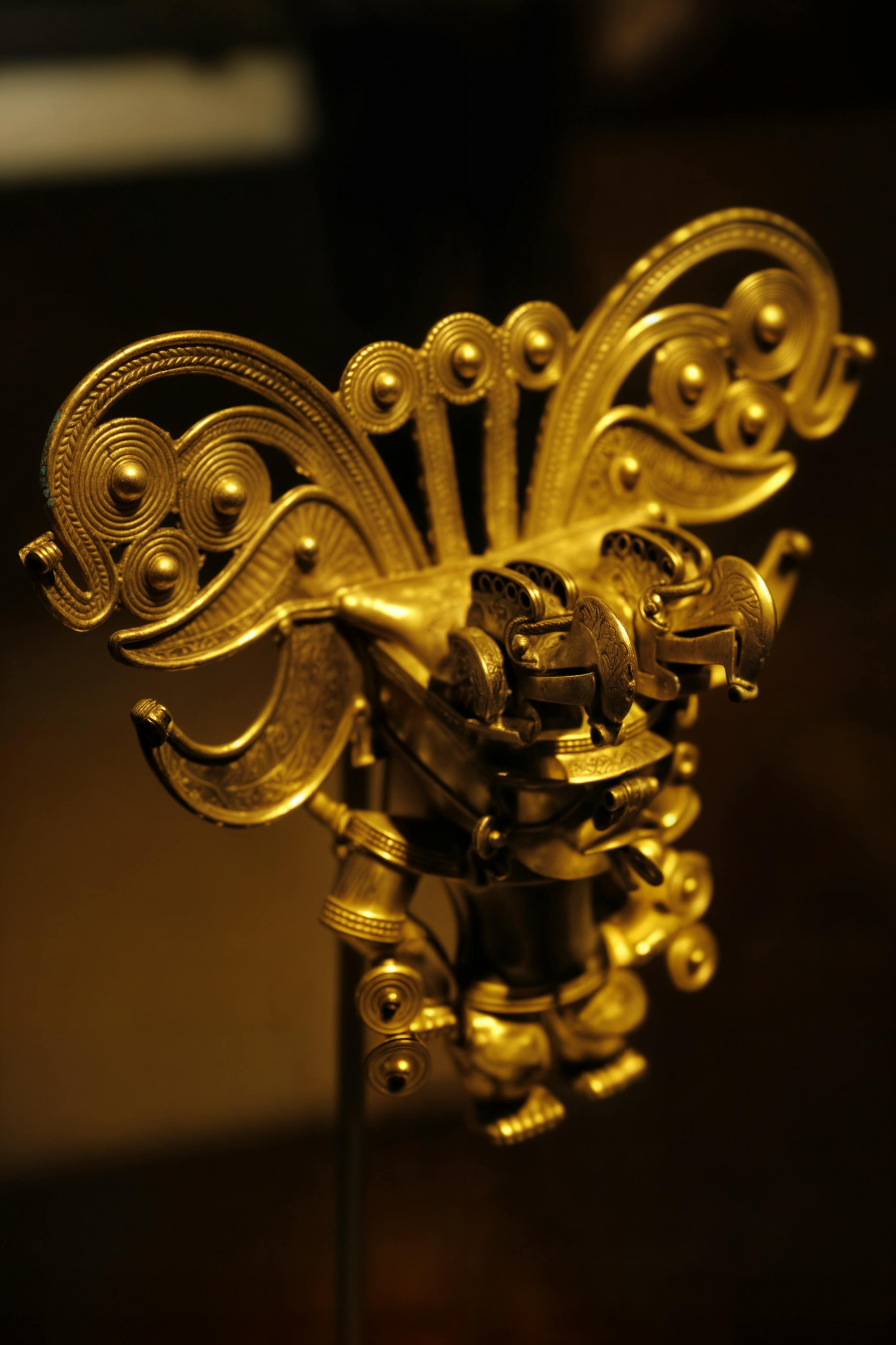 Ancient Tairona Gold Artifact in Santa Marta · Free Stock Photo