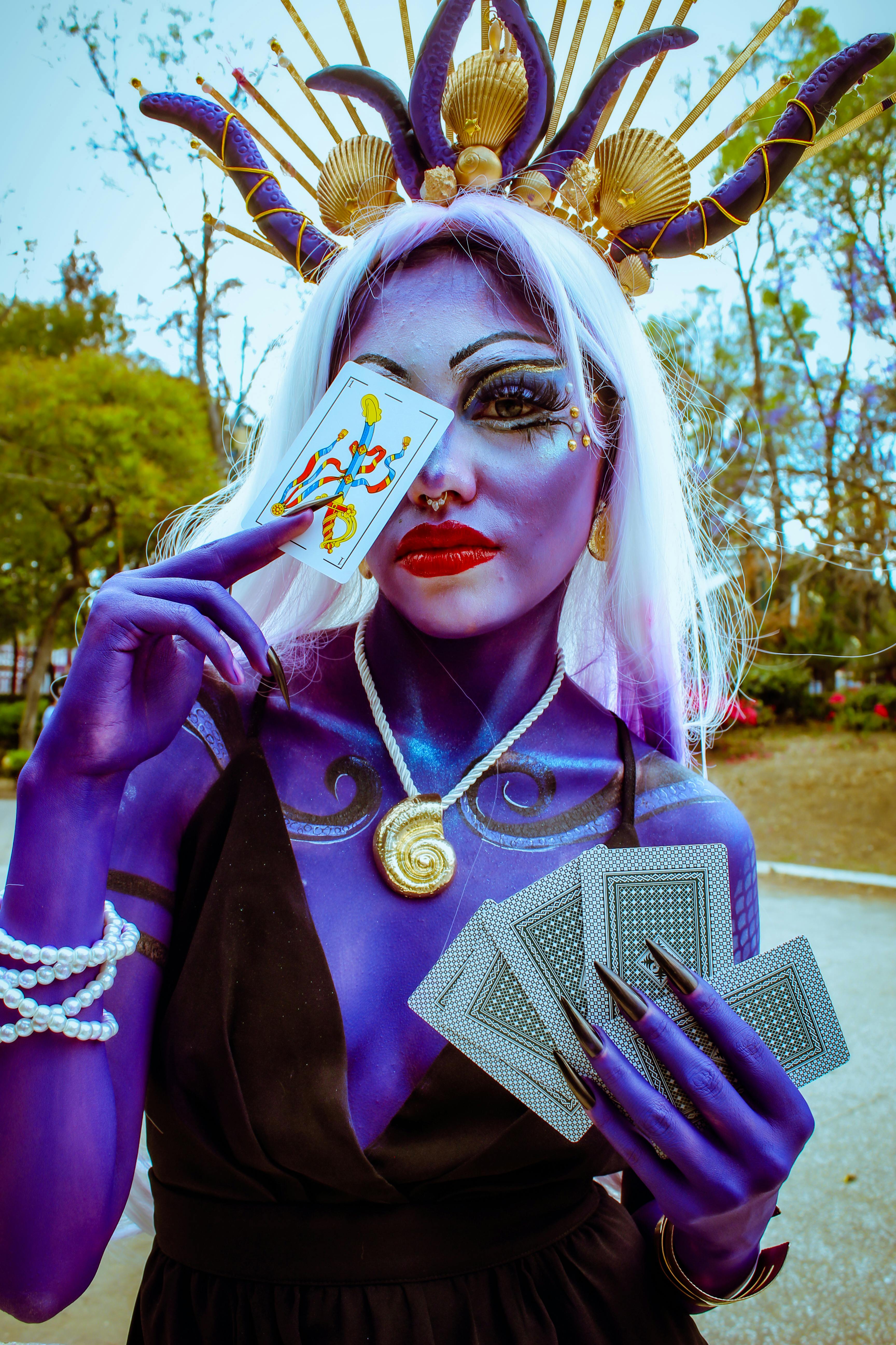 Creative Cosplay with Playing Cards in Mexico City · Free Stock Photo