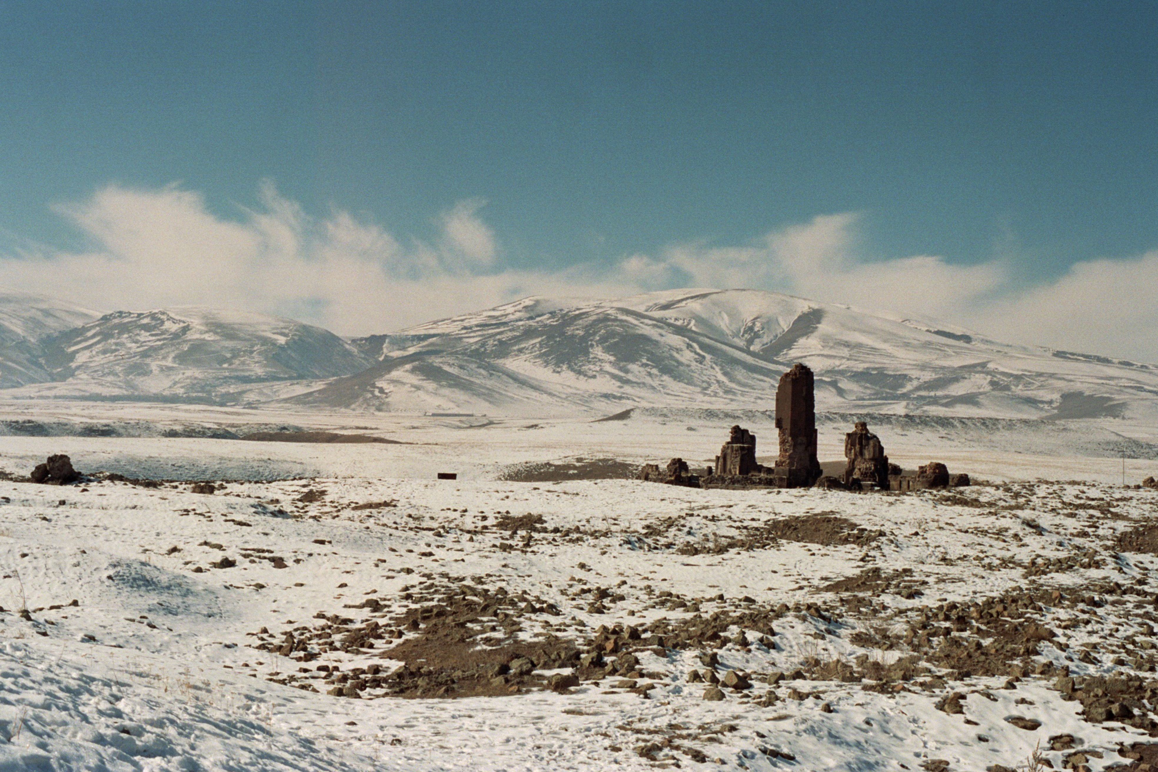 Snow-Covered Landscape in Kars, Türkiye · Free Stock Photo