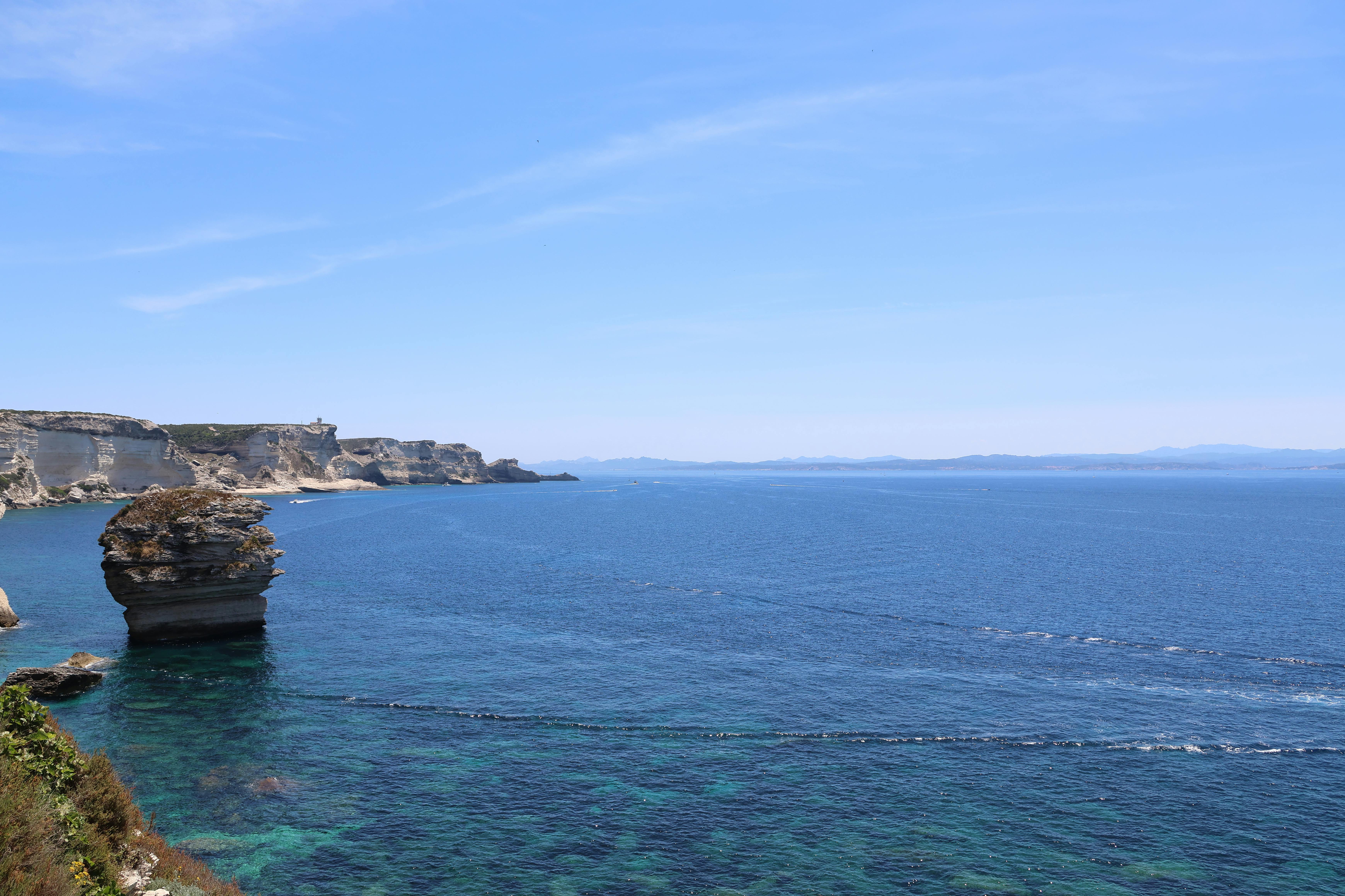 Breathtaking Cliffs and Azure Waters of Bonifacio · Free Stock Photo