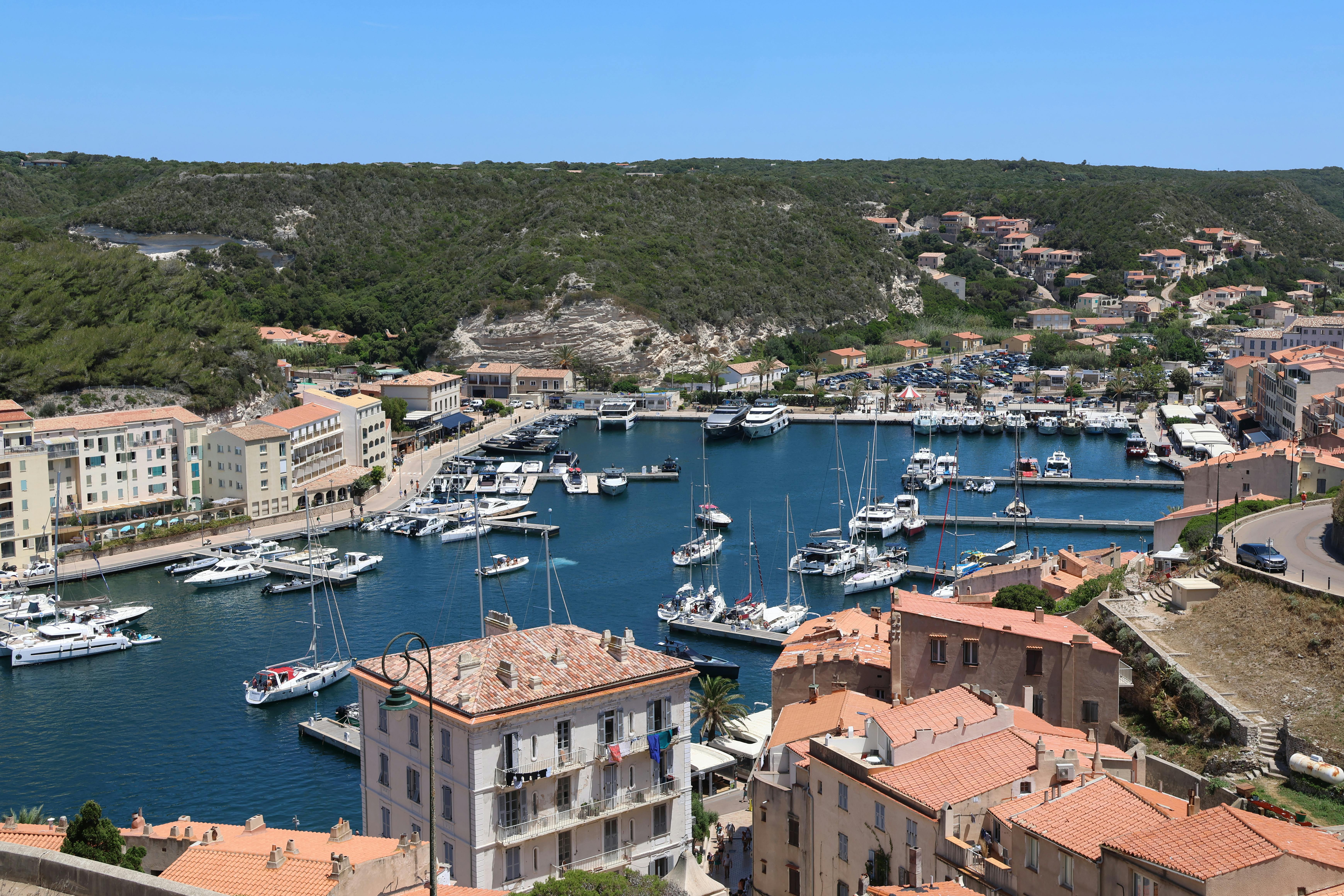 Scenic View of Bonifacio Marina in Summer · Free Stock Photo