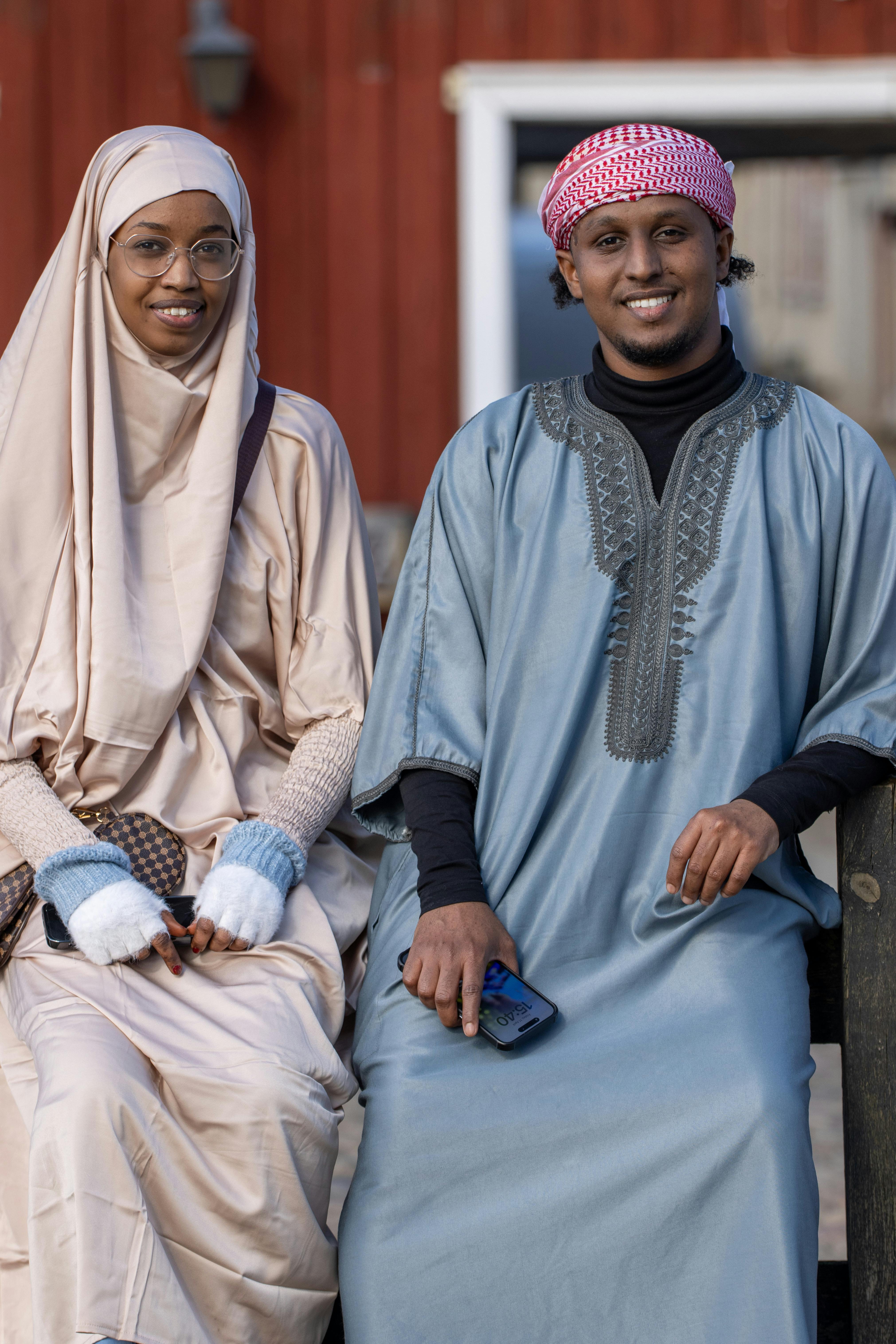 Traditional Somali Attire Portrait Outdoors · Free Stock Photo