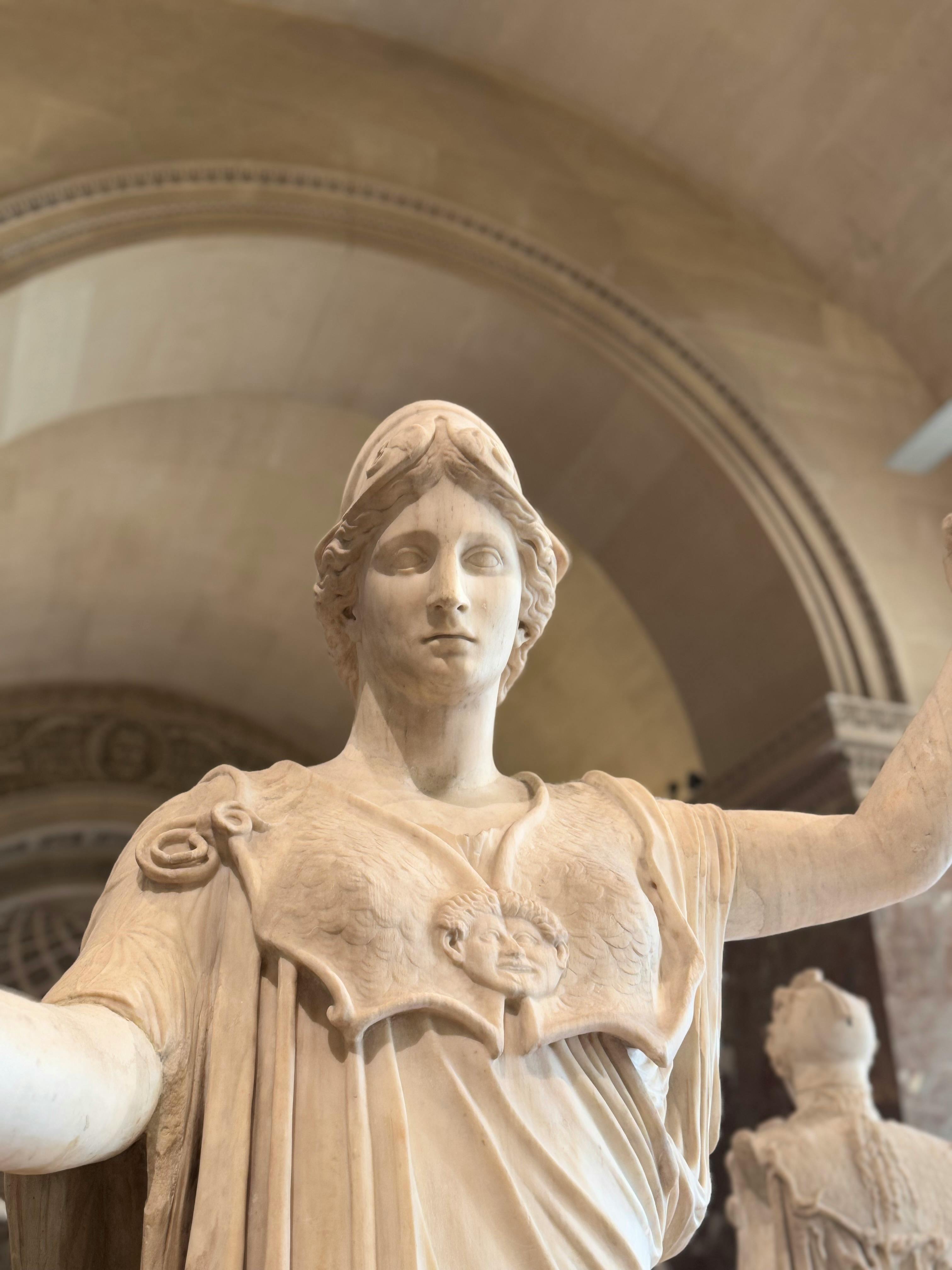 Classical Statue in the Louvre Museum · Free Stock Photo