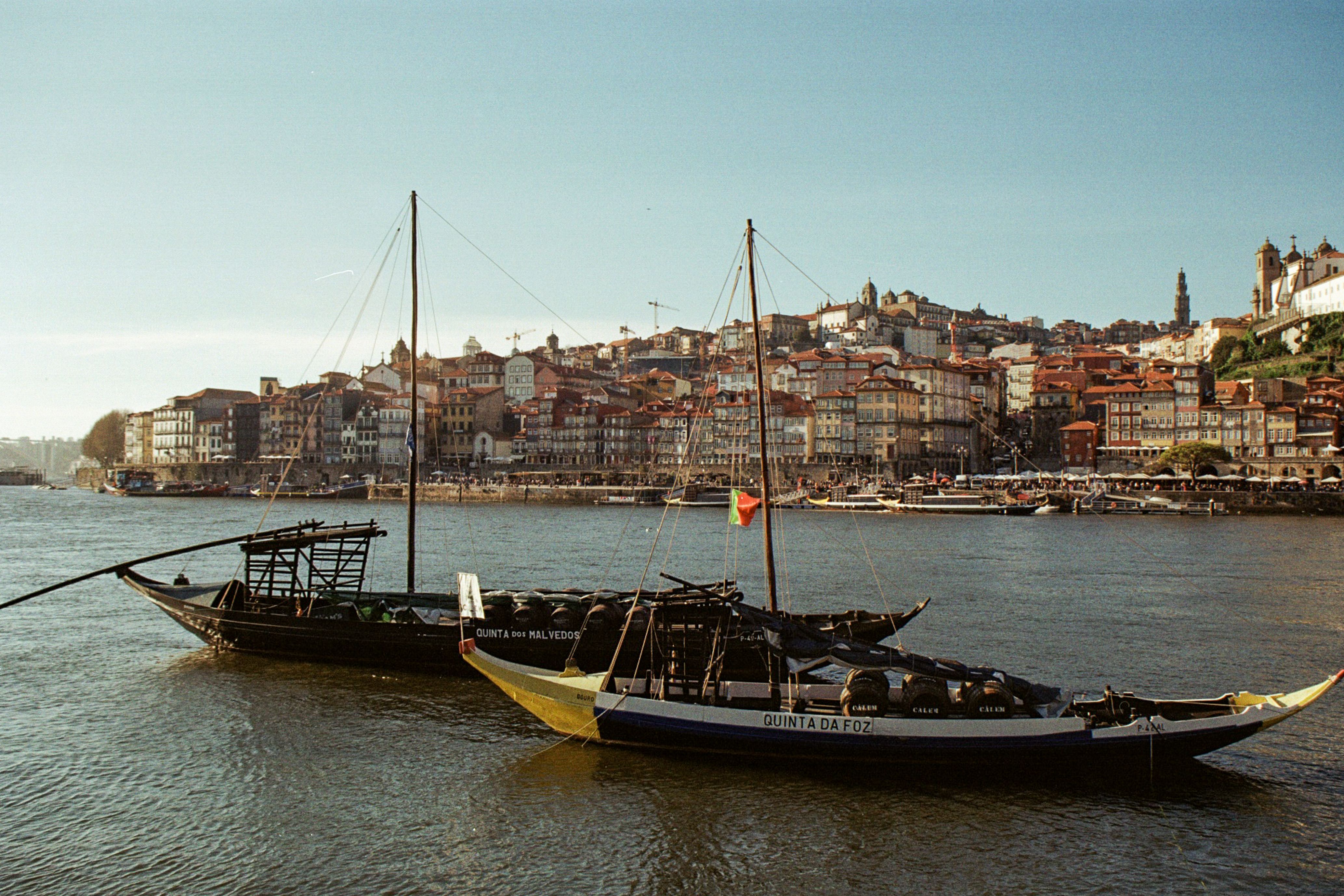 Scenic View of Traditional Boats in Porto, Portugal · Free Stock Photo