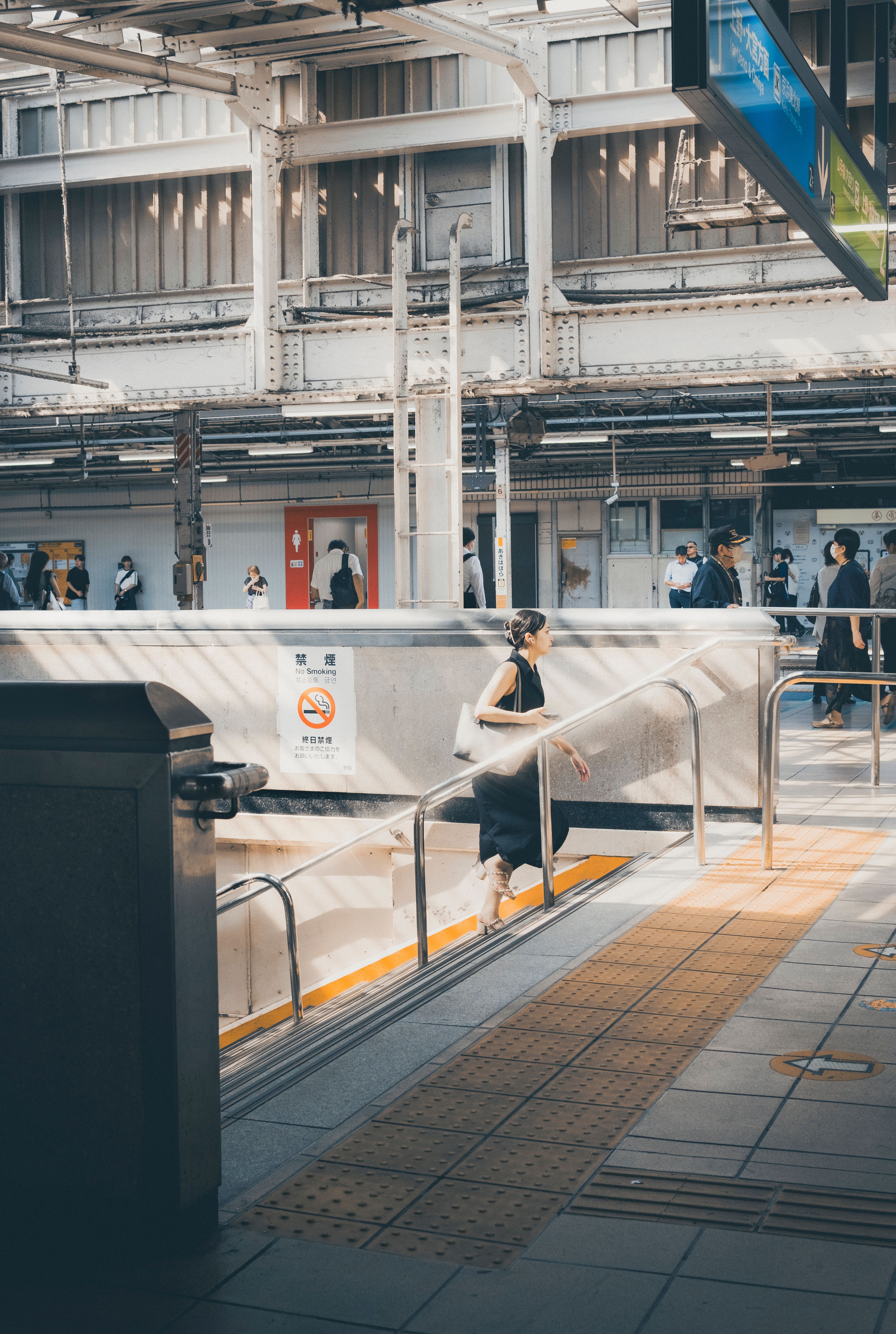 Busy Tokyo Train Station Platform · Free Stock Photo