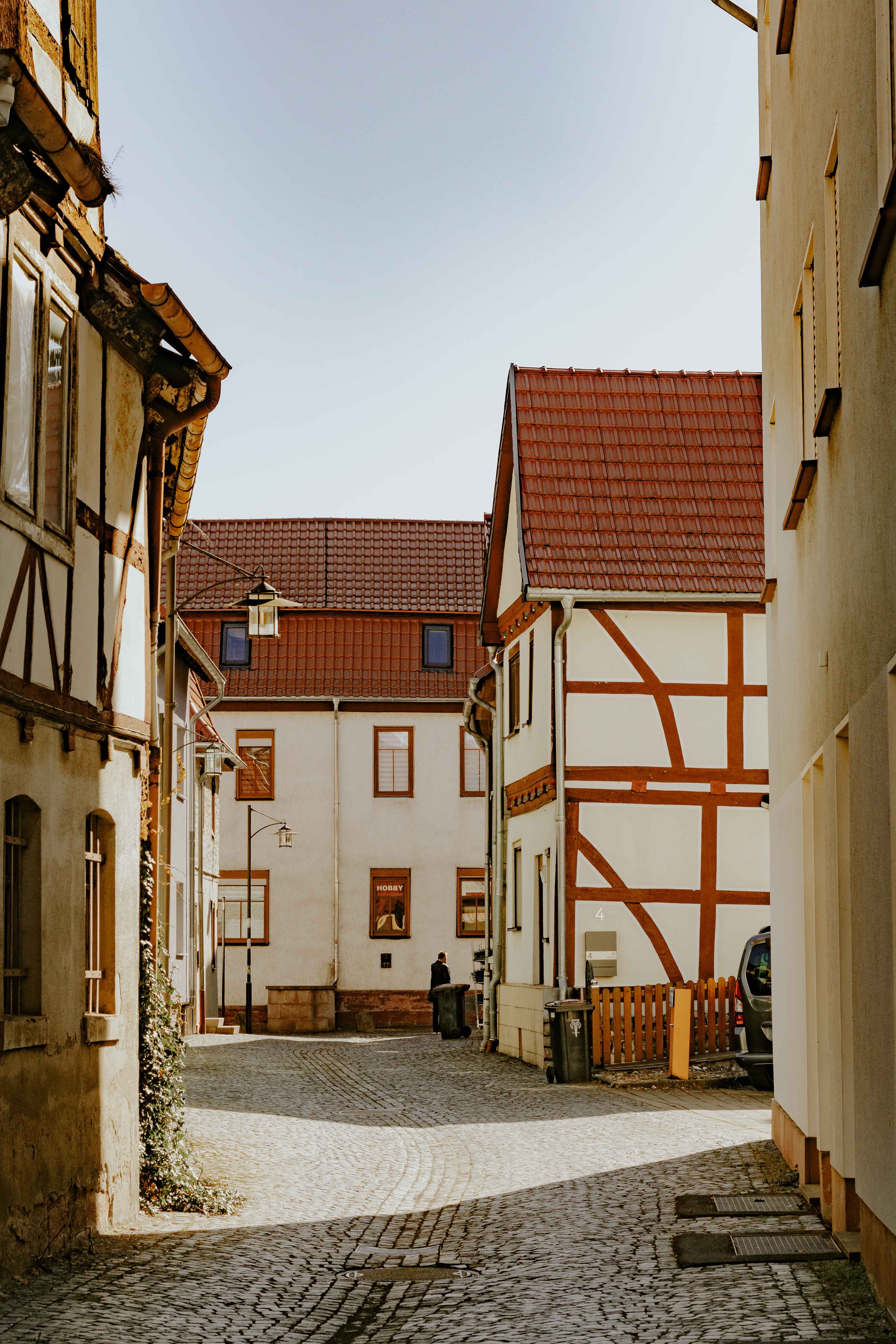 Charming European Town with Cobbled Streets · Free Stock Photo