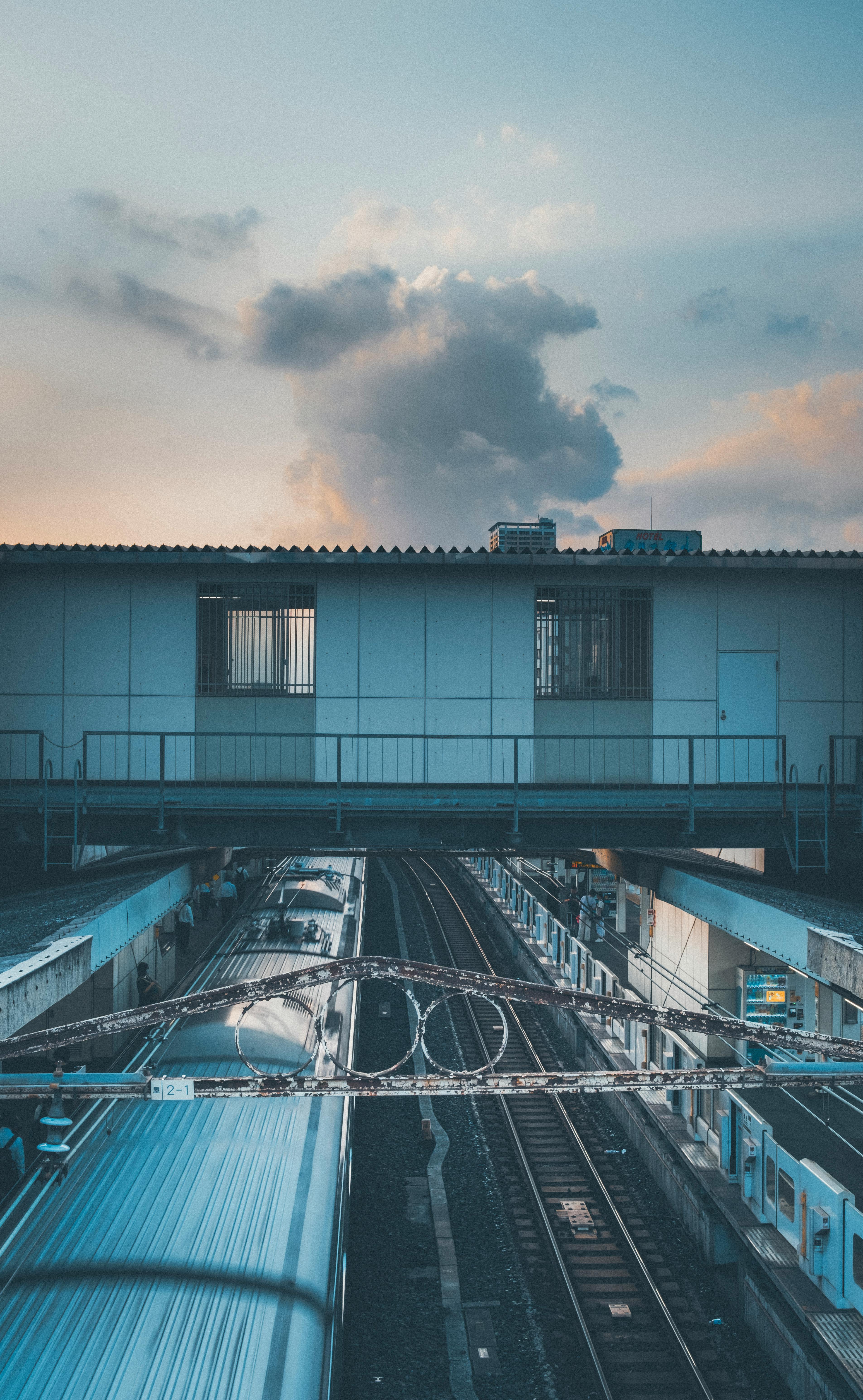 Urban Train Tracks in Evening Shibuya Tokyo · Free Stock Photo