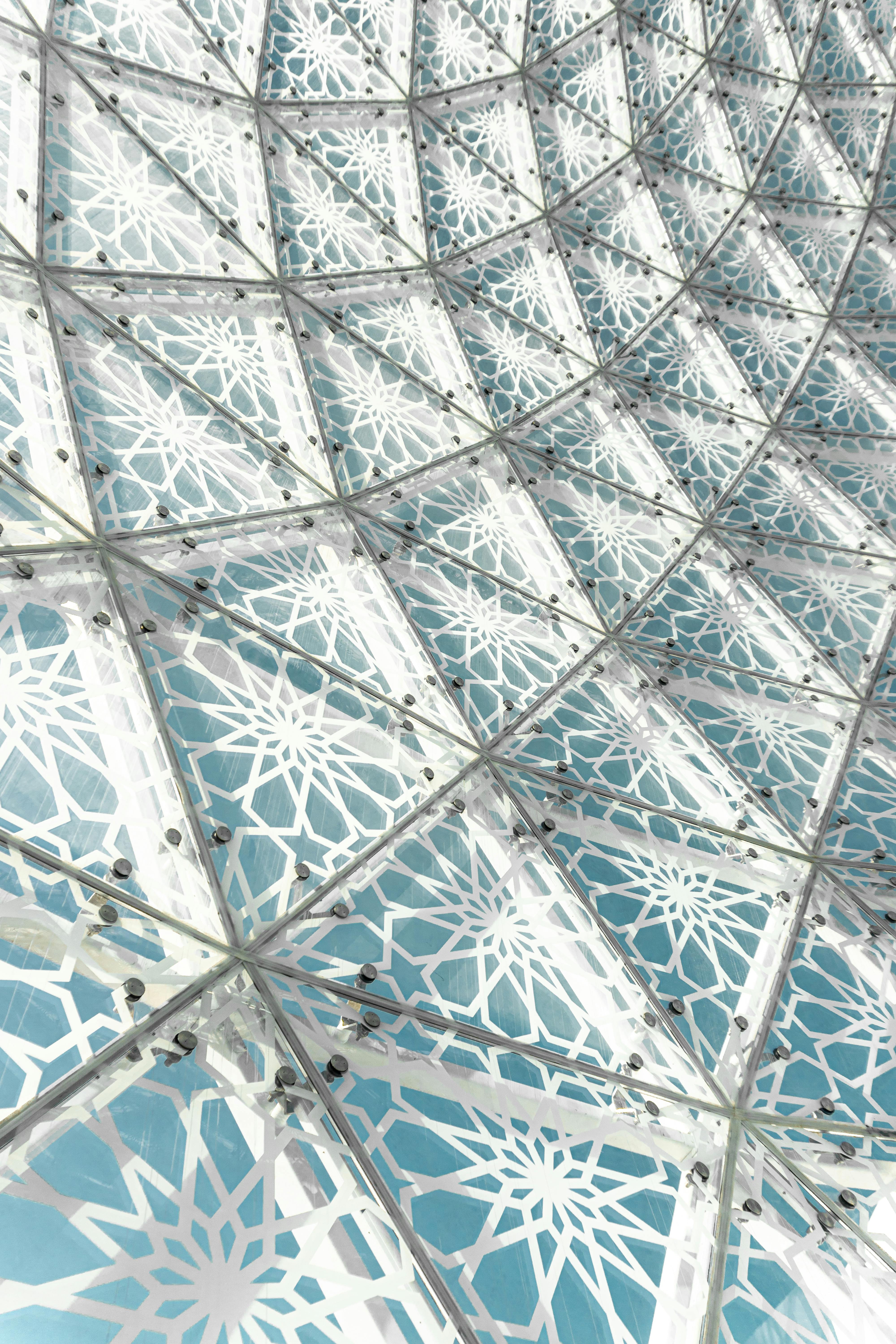 Architectural Dome Pattern in Abu Dhabi · Free Stock Photo