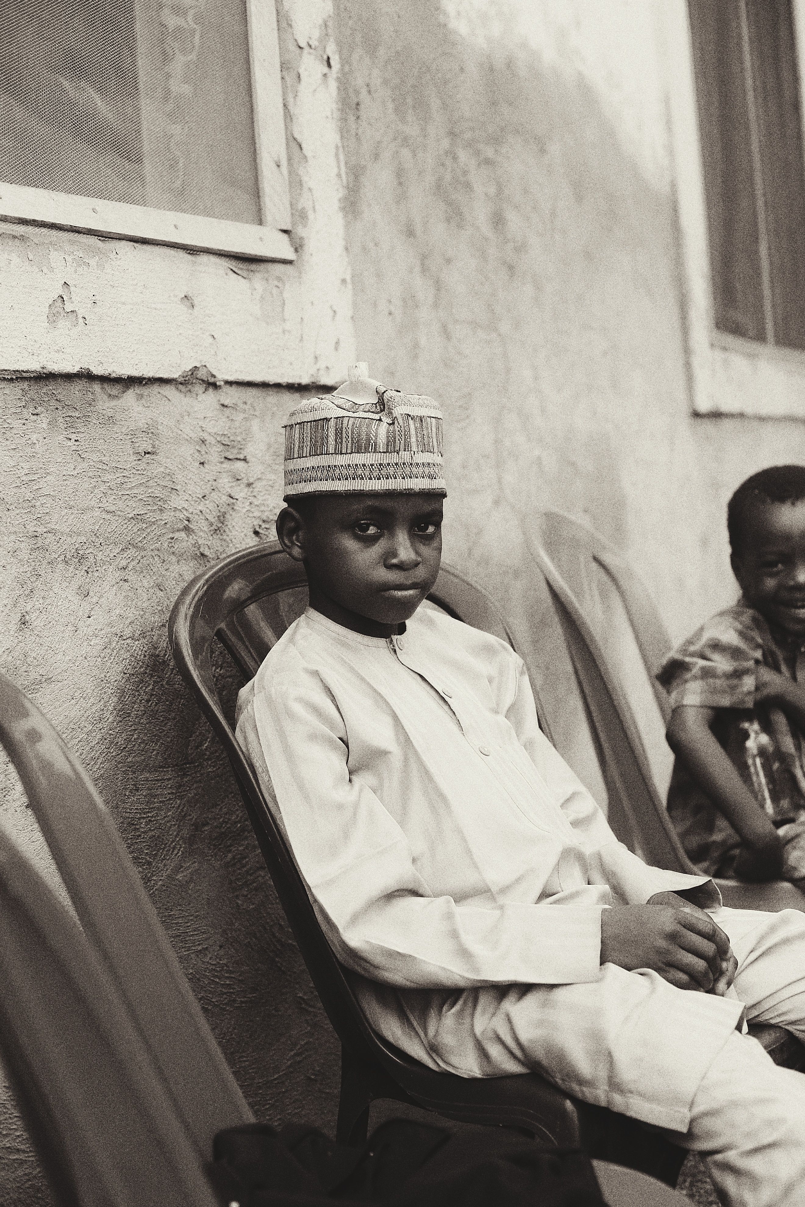 Portrait of Boys in Traditional Nigerian Attire · Free Stock Photo