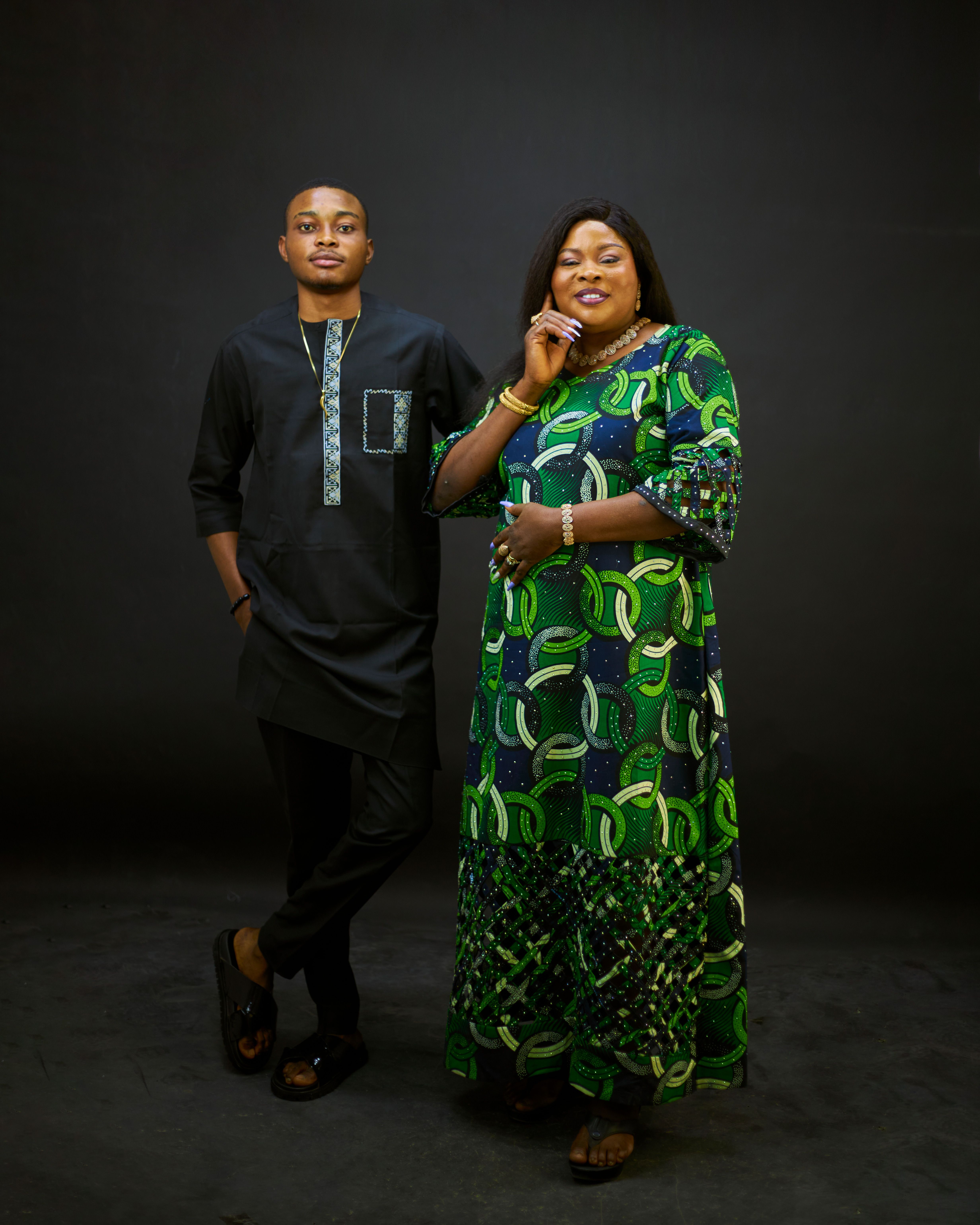 Elegant Traditional African Attire Portrait · Free Stock Photo