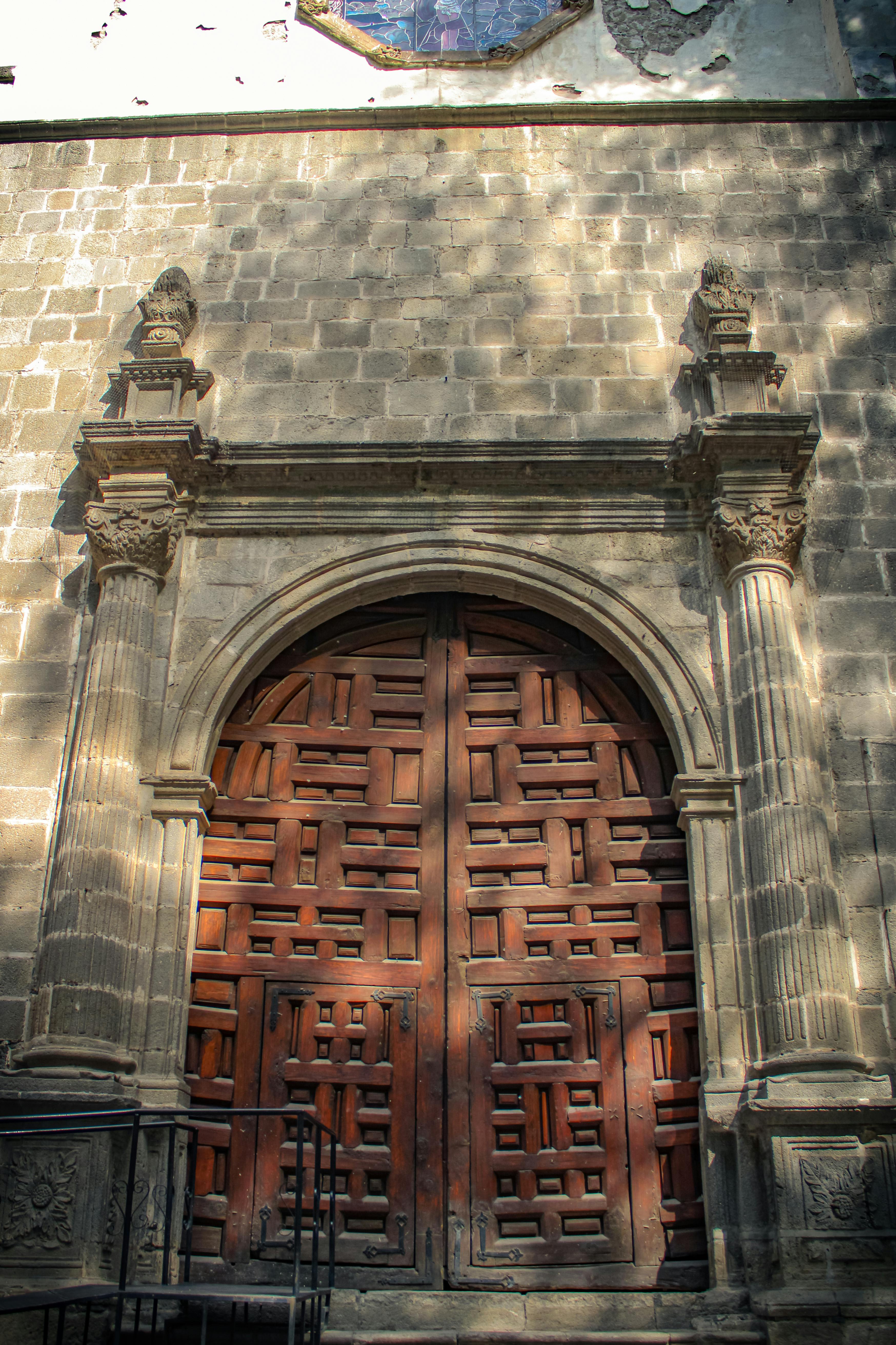 Historic Church Doorway in Mexico City · Free Stock Photo