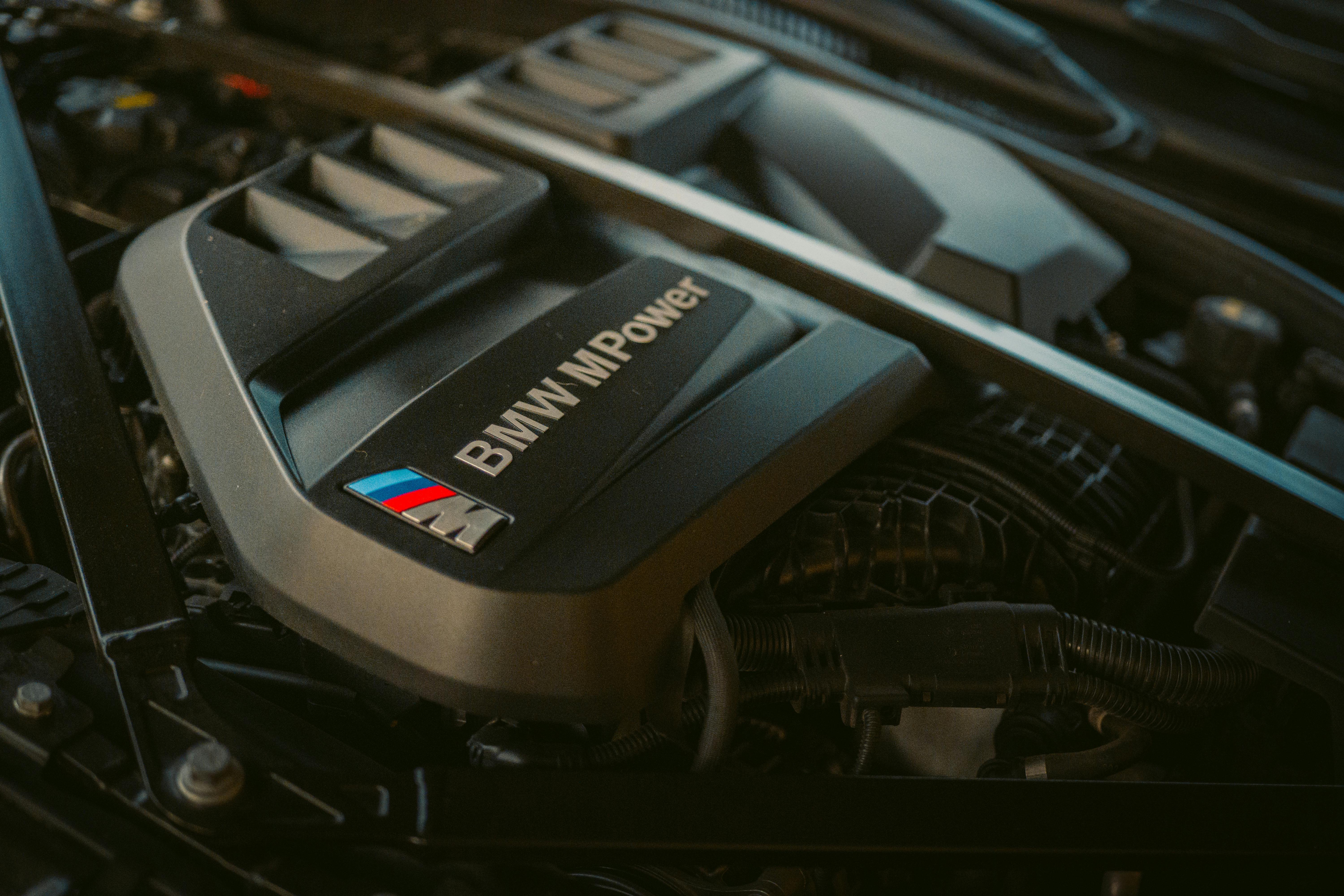 Close-up of BMW M Power Engine Block · Free Stock Photo