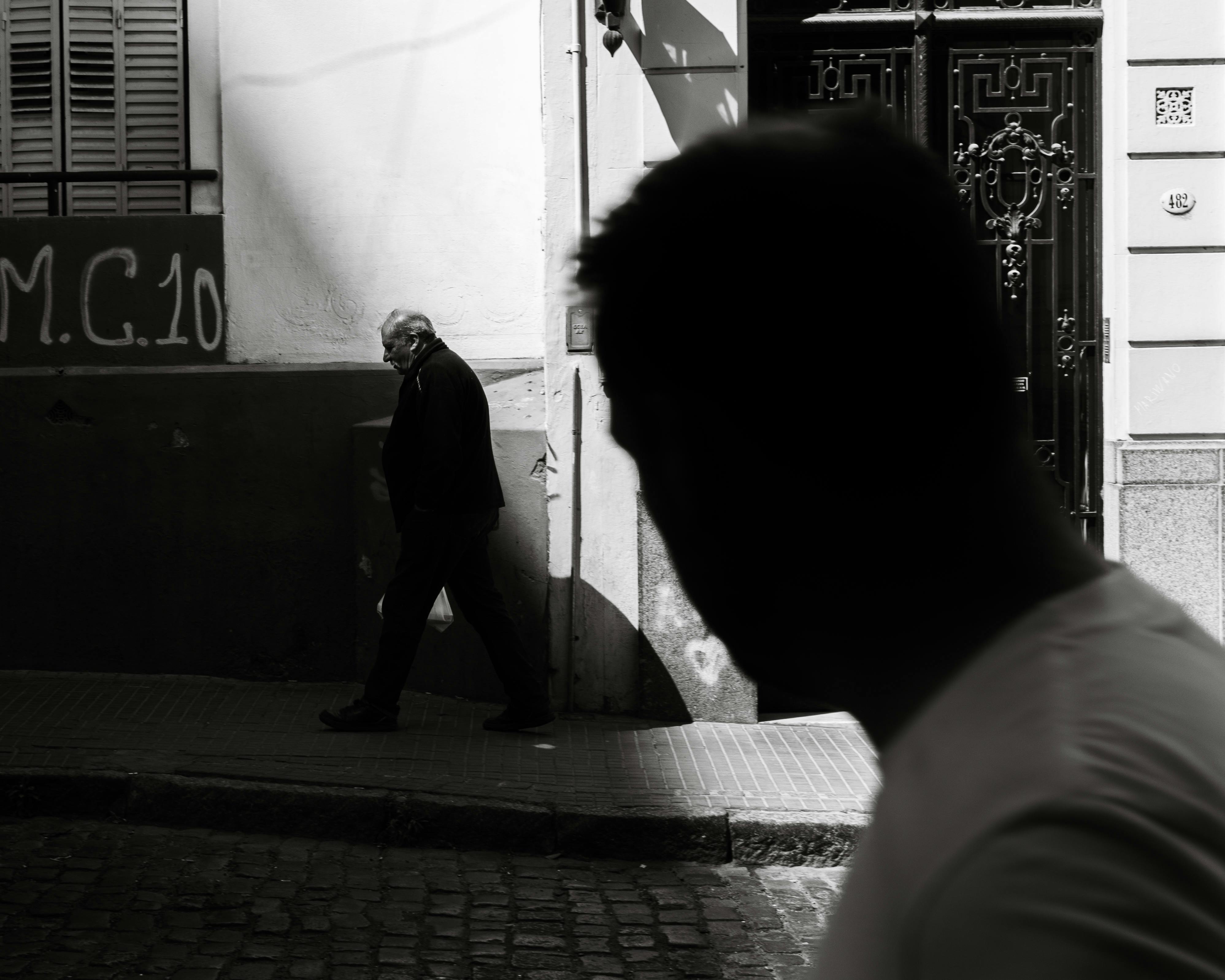 Dramatic Street Scene with Shadows · Free Stock Photo