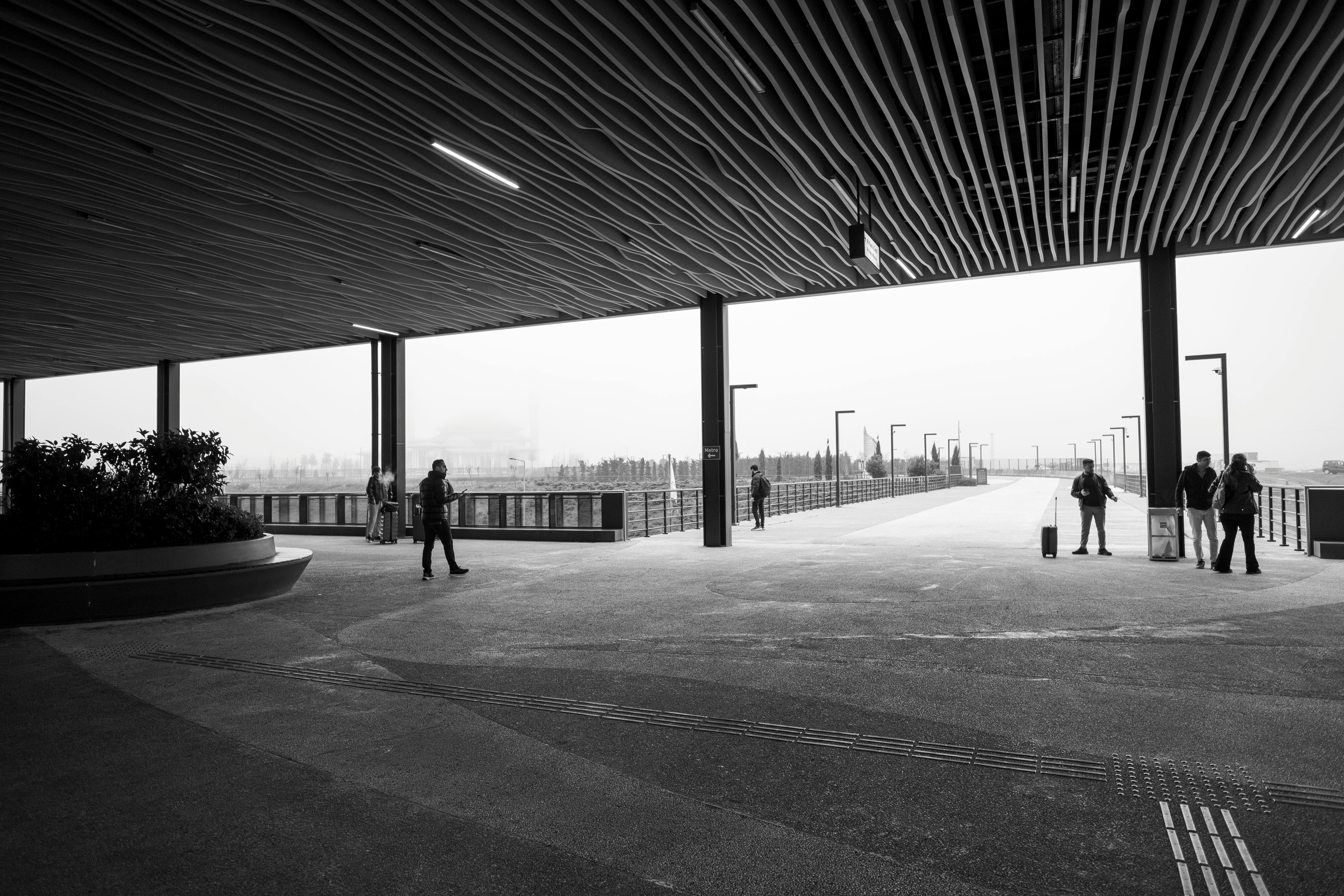 Modern Urban Walkway in Istanbul · Free Stock Photo
