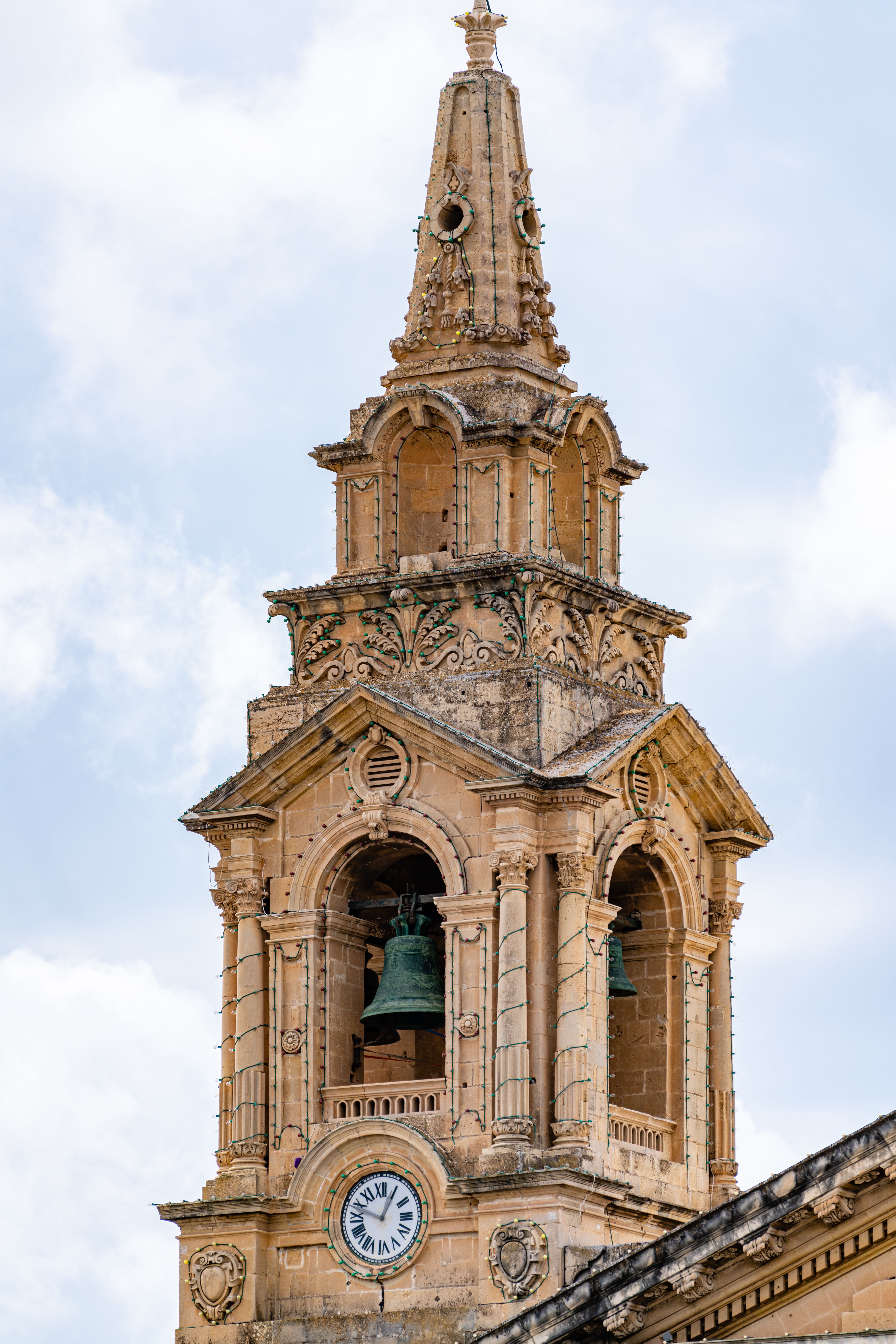 Historic Church Bell Tower in Valletta, Malta · Free Stock Photo