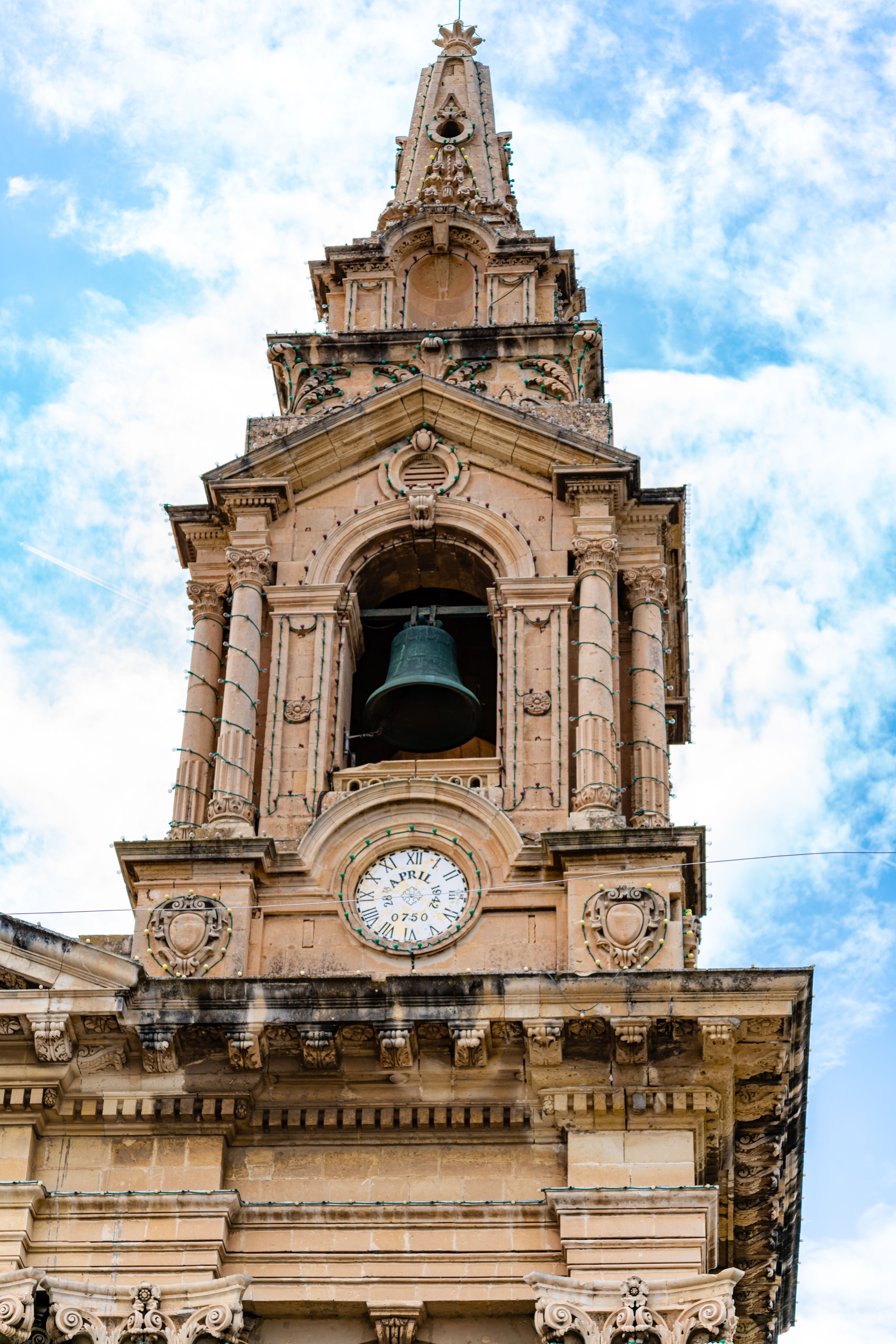 Historic Bell Tower in Valletta, Malta · Free Stock Photo
