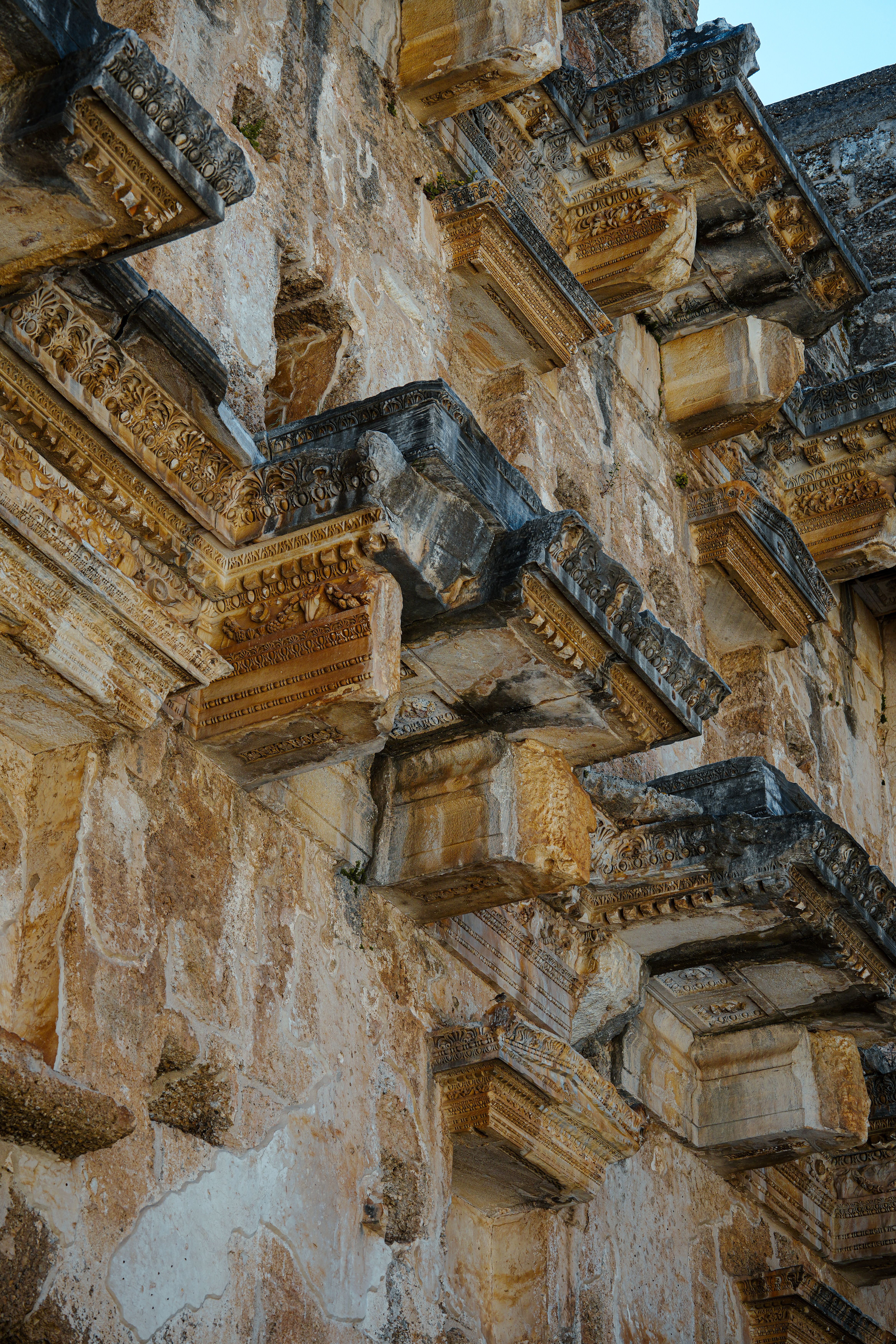 Ancient Stone Architecture with Detailed Carvings · Free Stock Photo