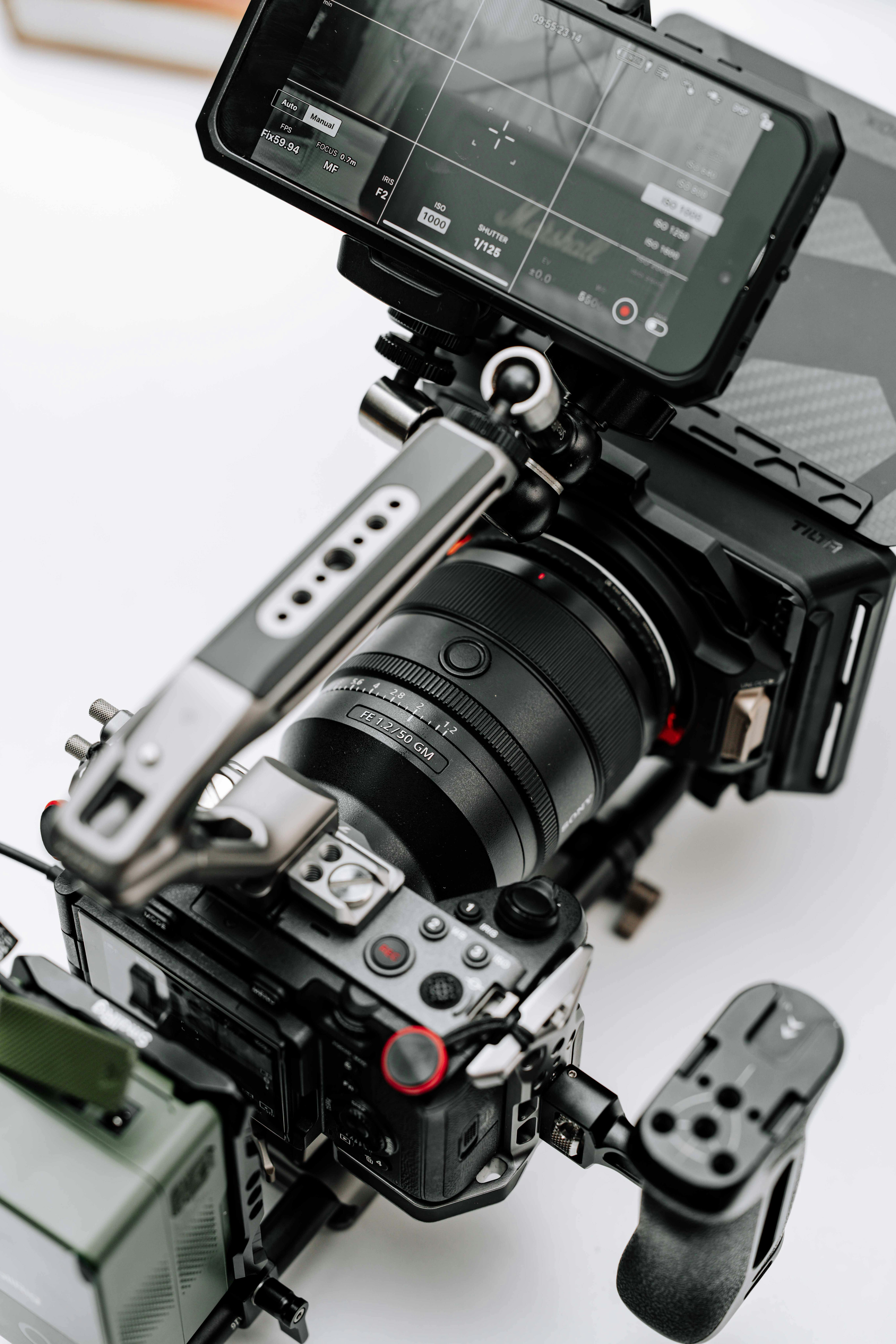 Professional Camera Rig with Accessories · Free Stock Photo