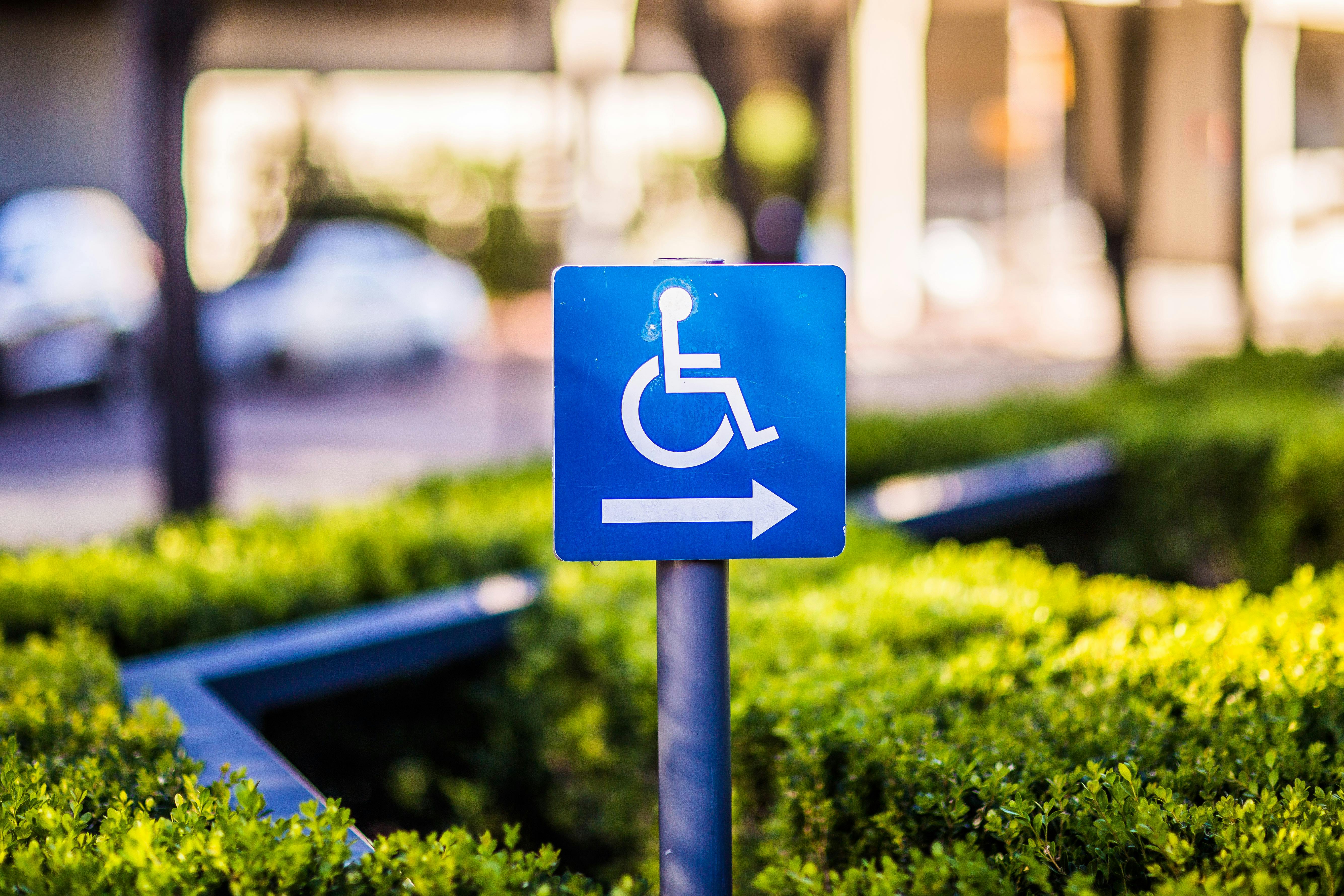 Shallow Focus Photo of PWD Signage · Free Stock Photo