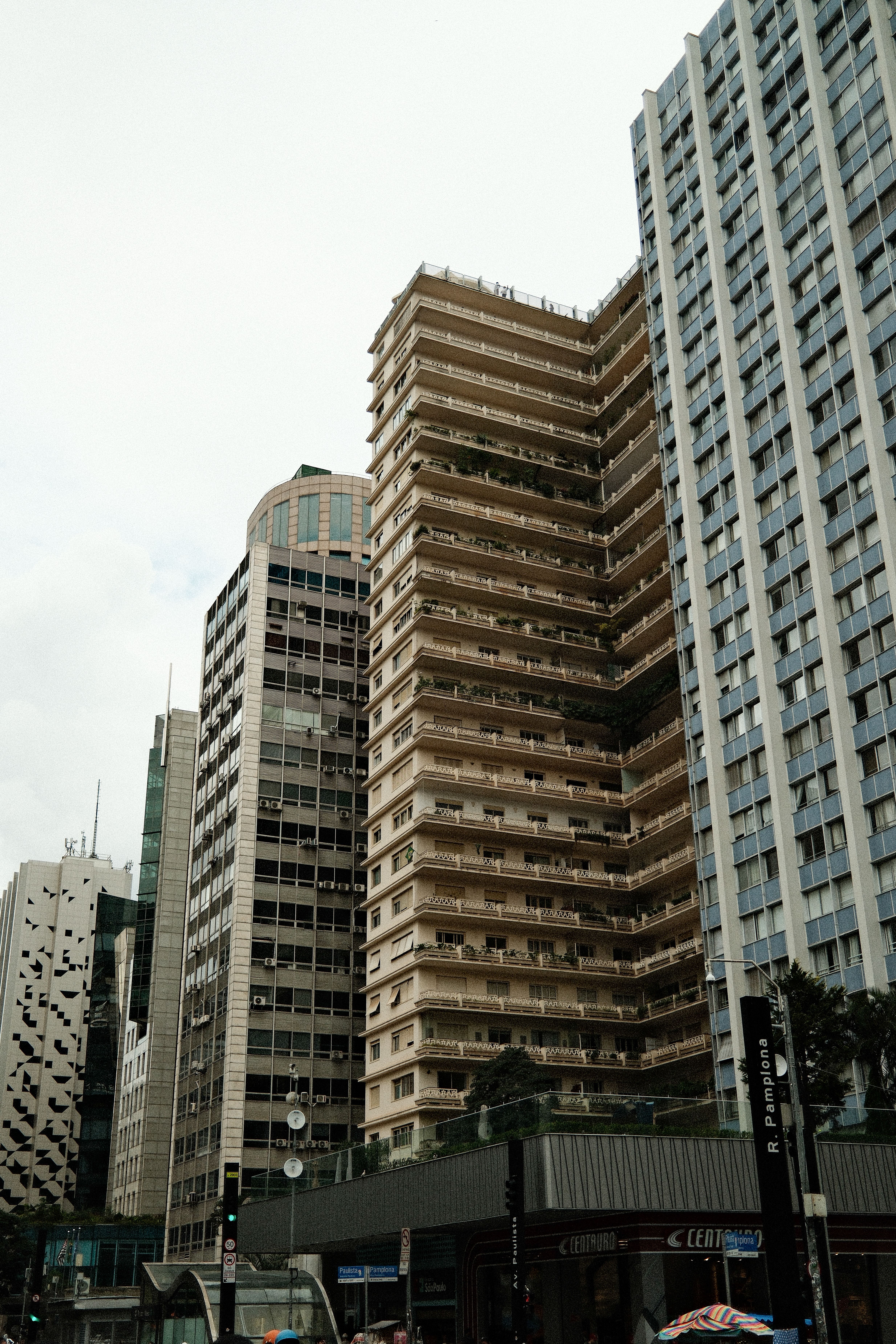 Modern Urban Skyline with High-Rise Buildings · Free Stock Photo